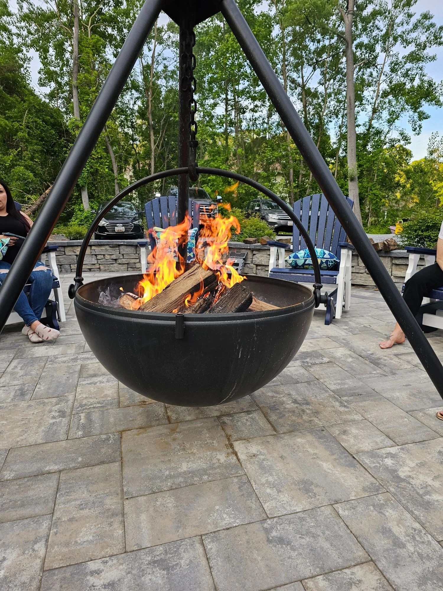 🦀 Fire Pit Pictures - Maryland Decking - Decks, Patios, and Fencing