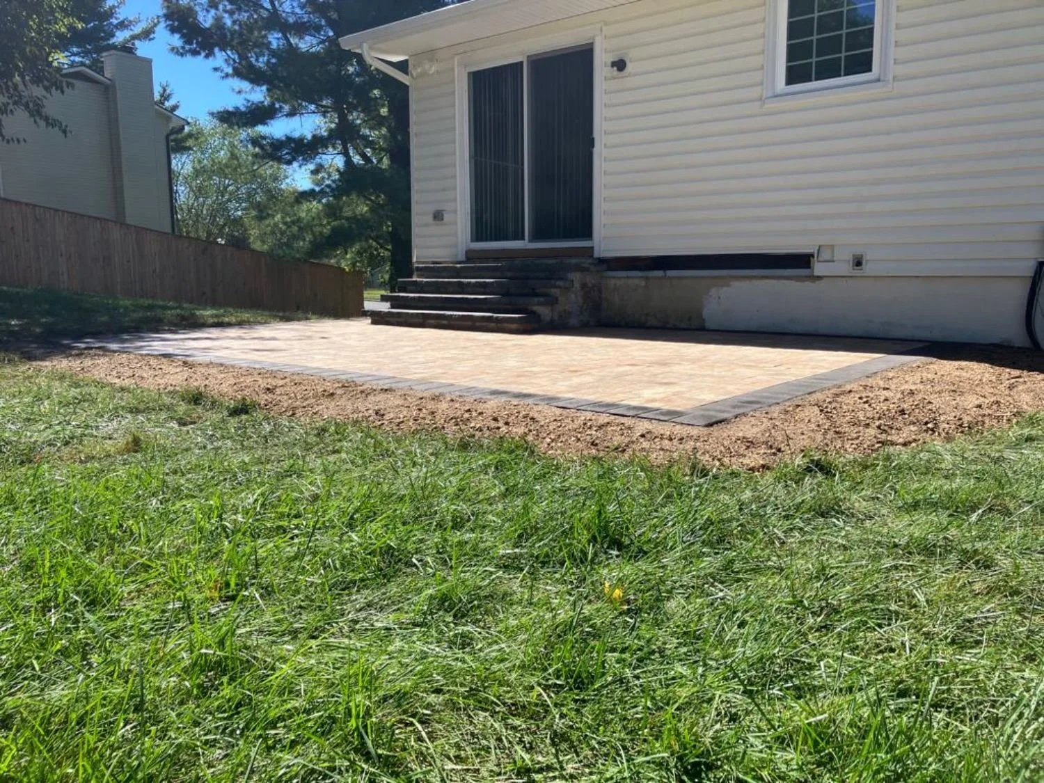 🦀 Completed Paver Patio Pictures - Maryland Decking - Decks, Patios ...