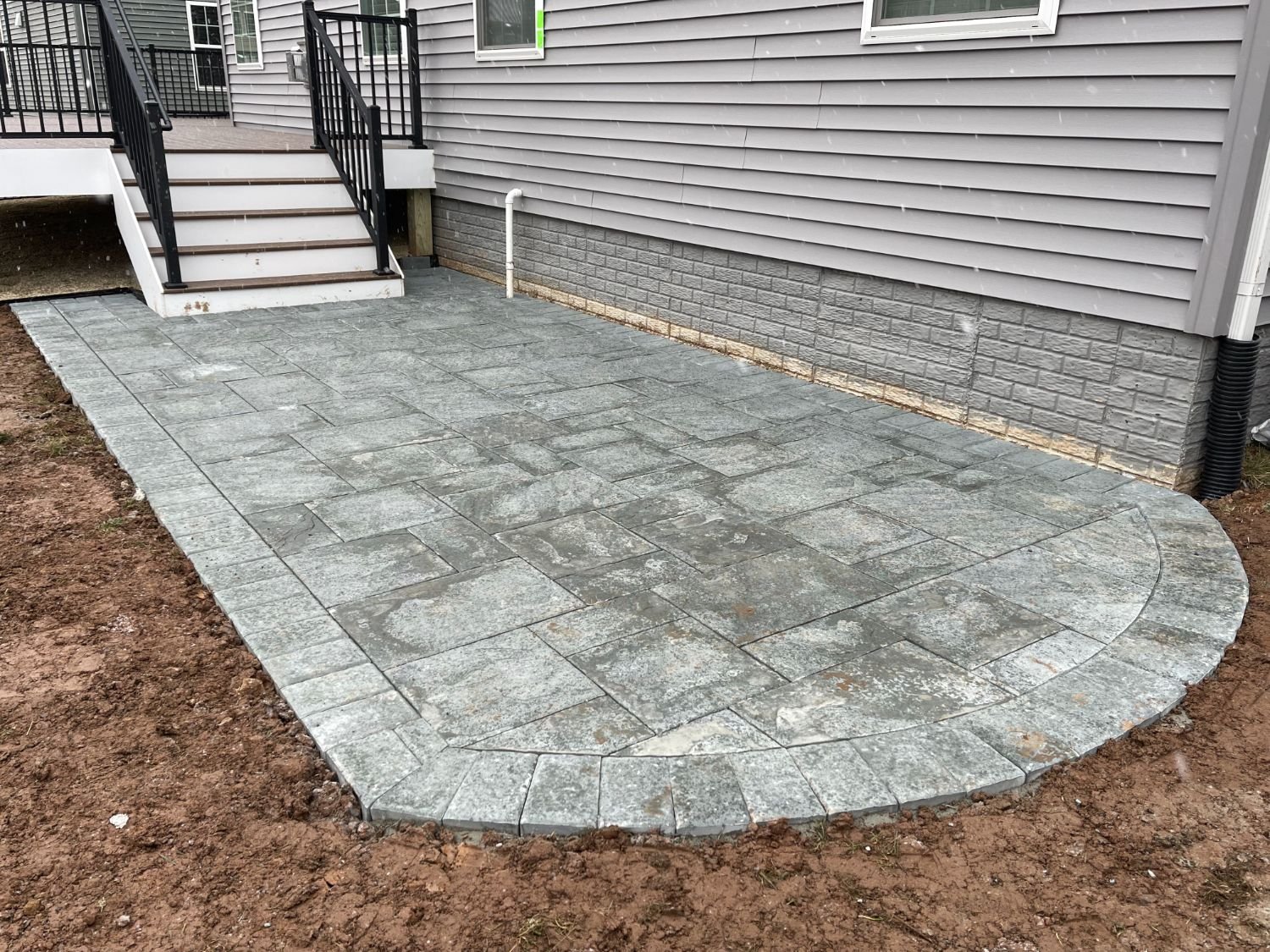 🦀 Completed Paver Patio Pictures - Maryland Decking - Decks, Patios ...