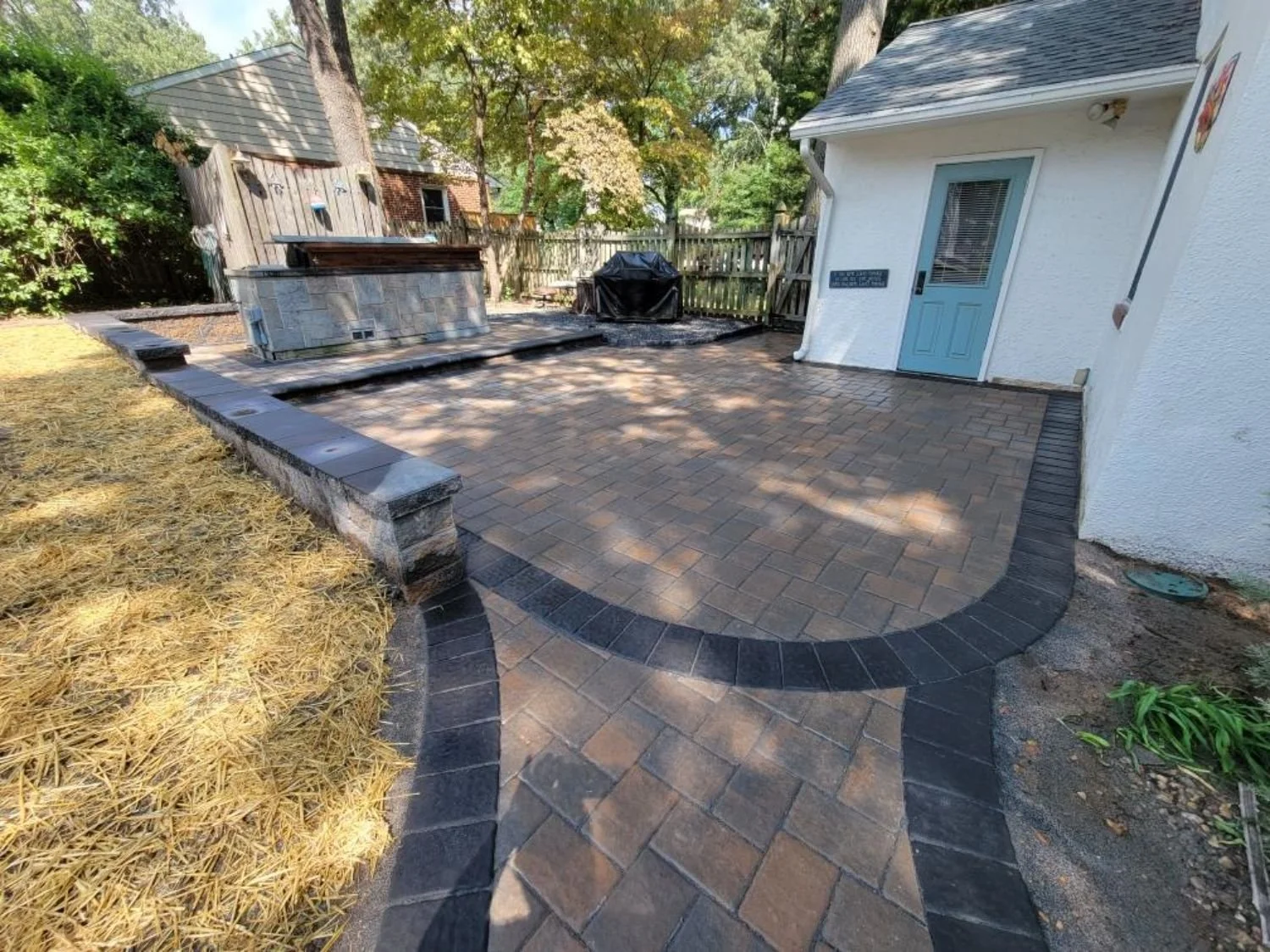 🦀 Completed Paver Patio Pictures - Maryland Decking - Decks, Patios ...