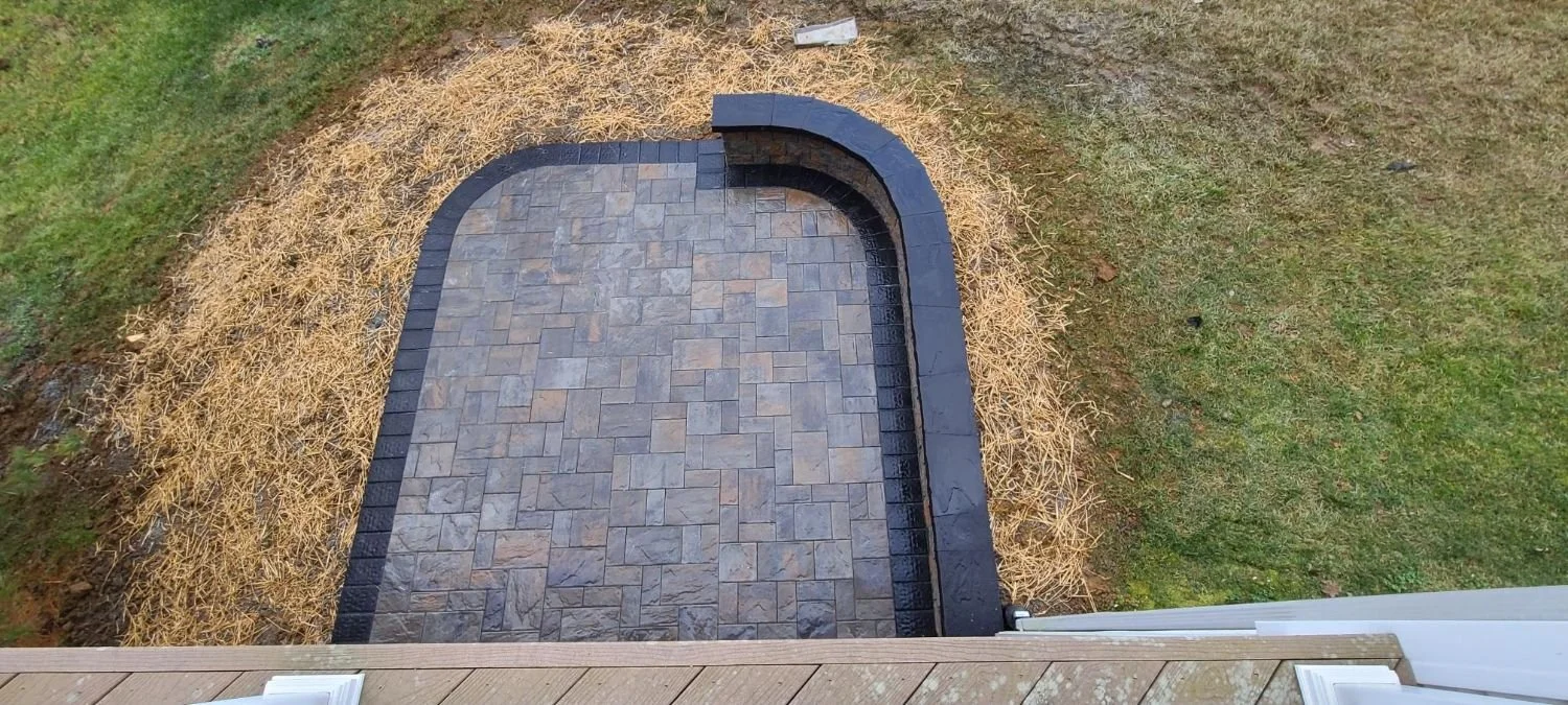 🦀 Seating Wall Pictures - Maryland Decking - Decks, Patios, and Fencing