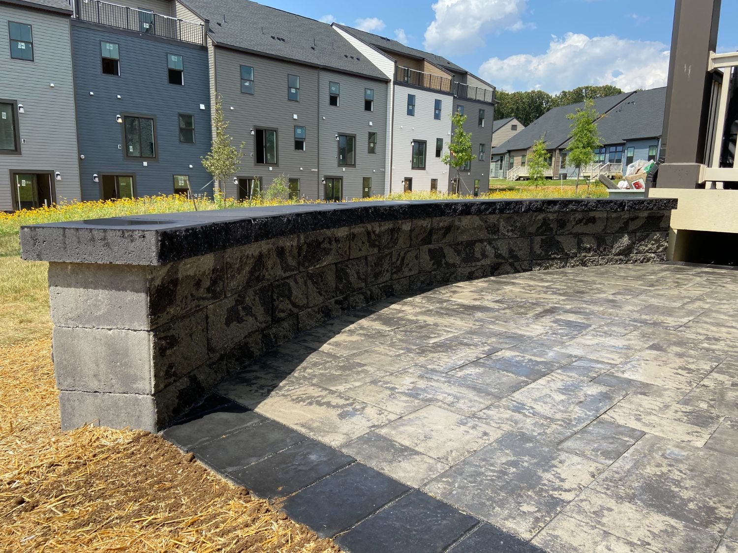 🦀 Seating Wall Pictures - Maryland Decking - Decks, Patios, and Fencing