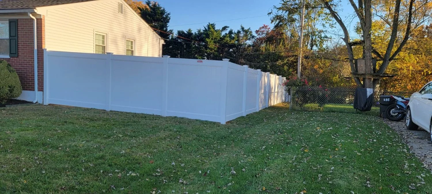 🦀 Completed Fence Pictures - Maryland Decking - Decks, Patios, and Fencing