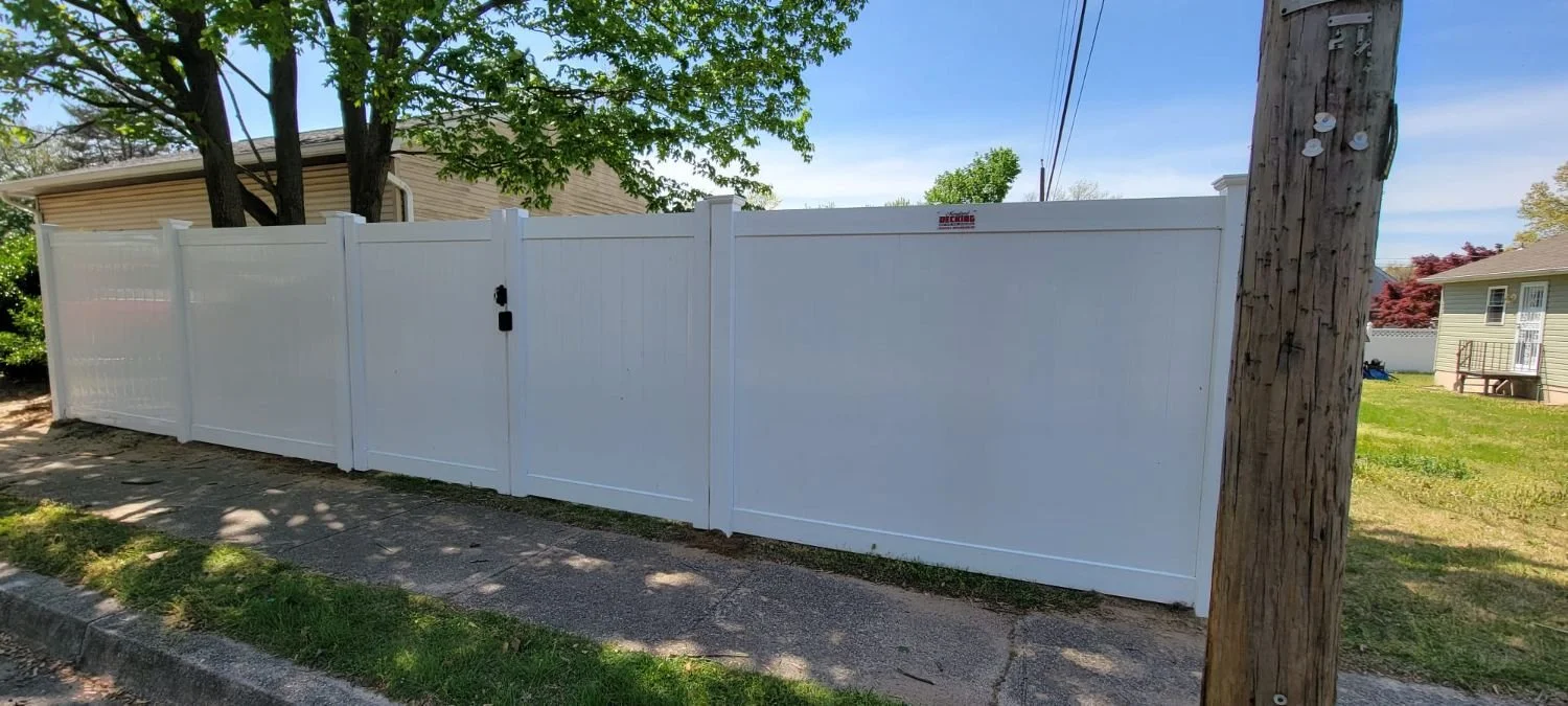 🦀 Completed Fence Pictures - Maryland Decking - Decks, Patios, and Fencing