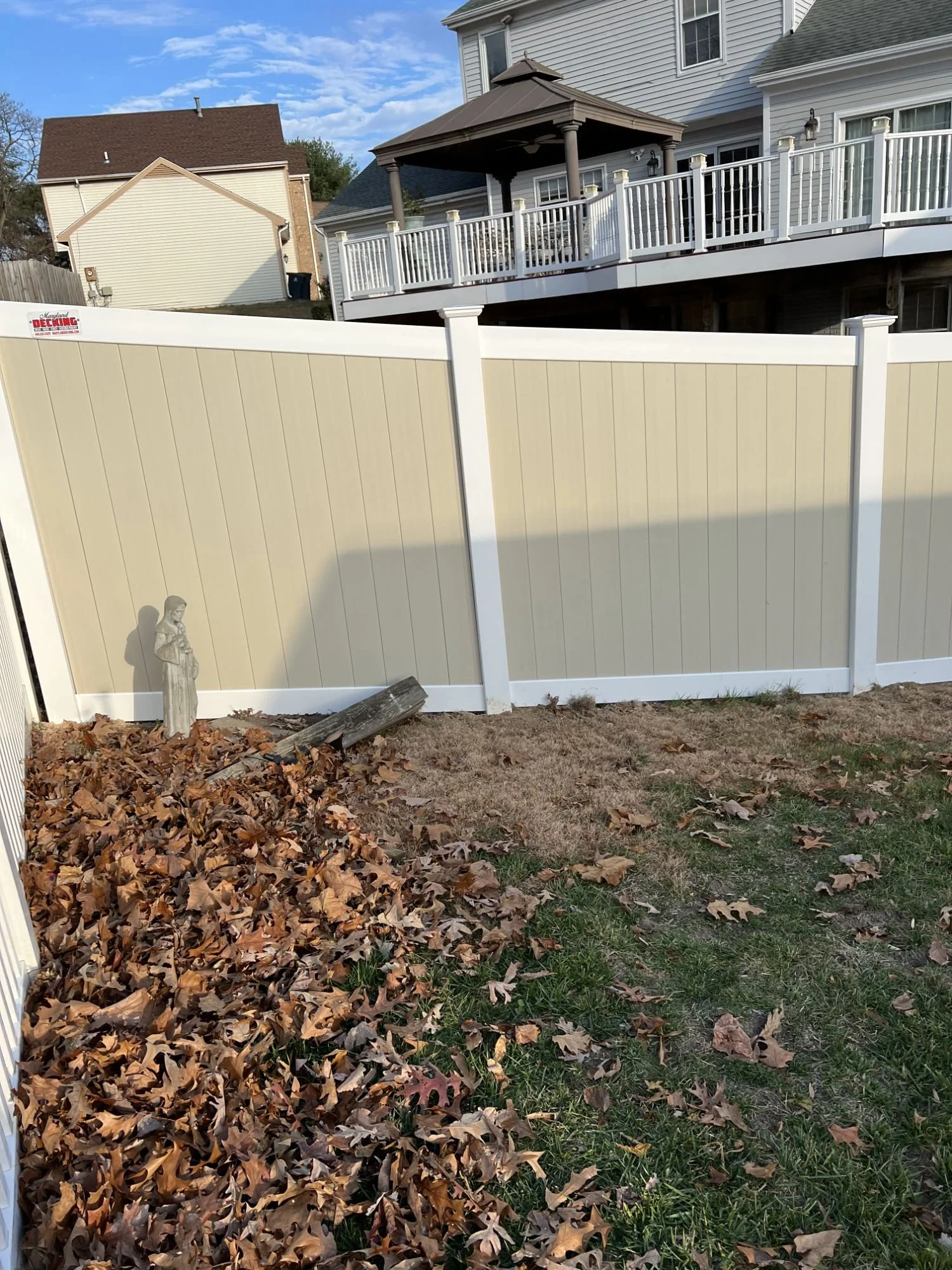 🦀 Completed Fence Pictures - Maryland Decking - Decks, Patios, and Fencing