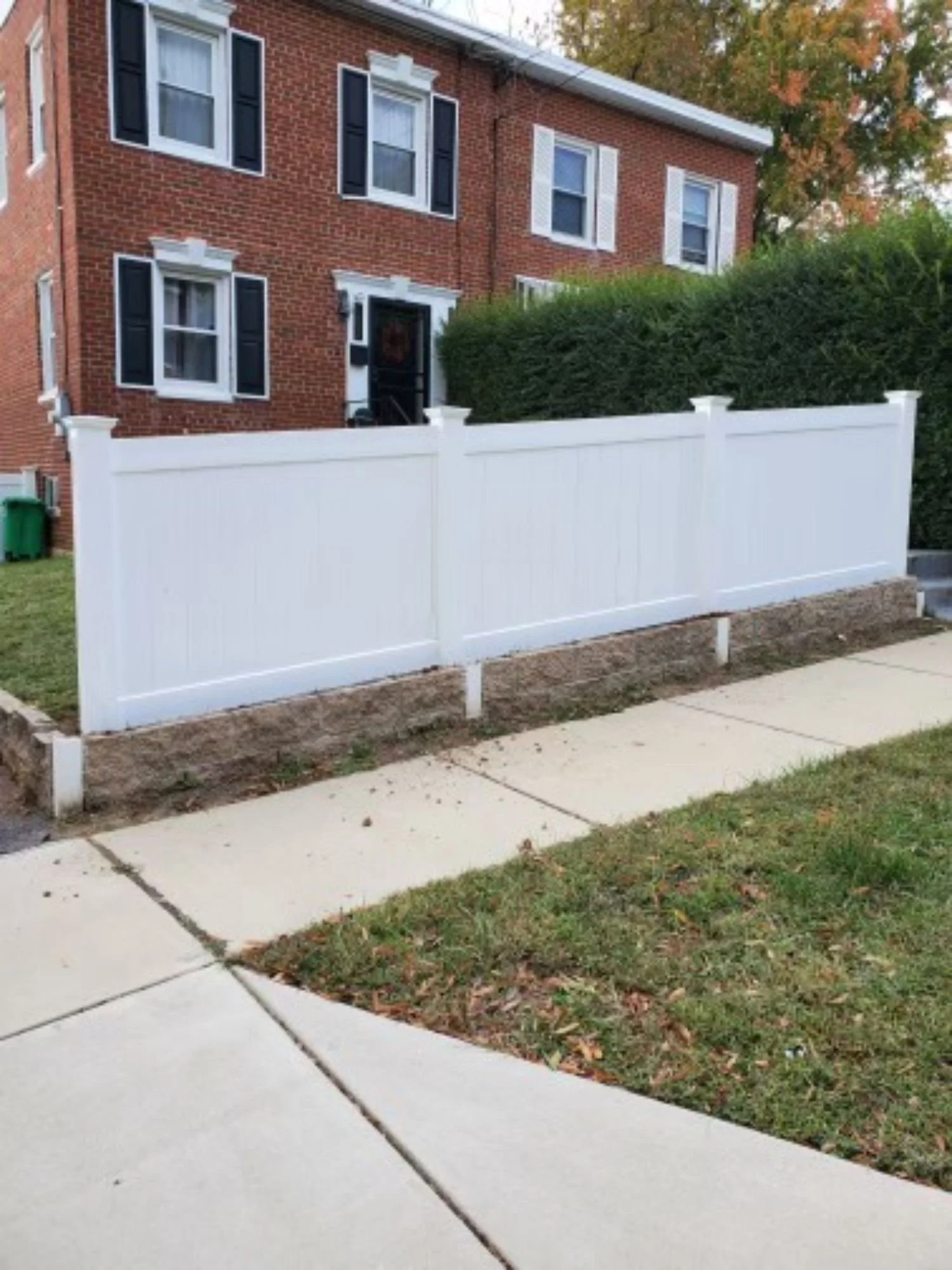 🦀 Completed Fence Pictures - Maryland Decking - Decks, Patios, and Fencing