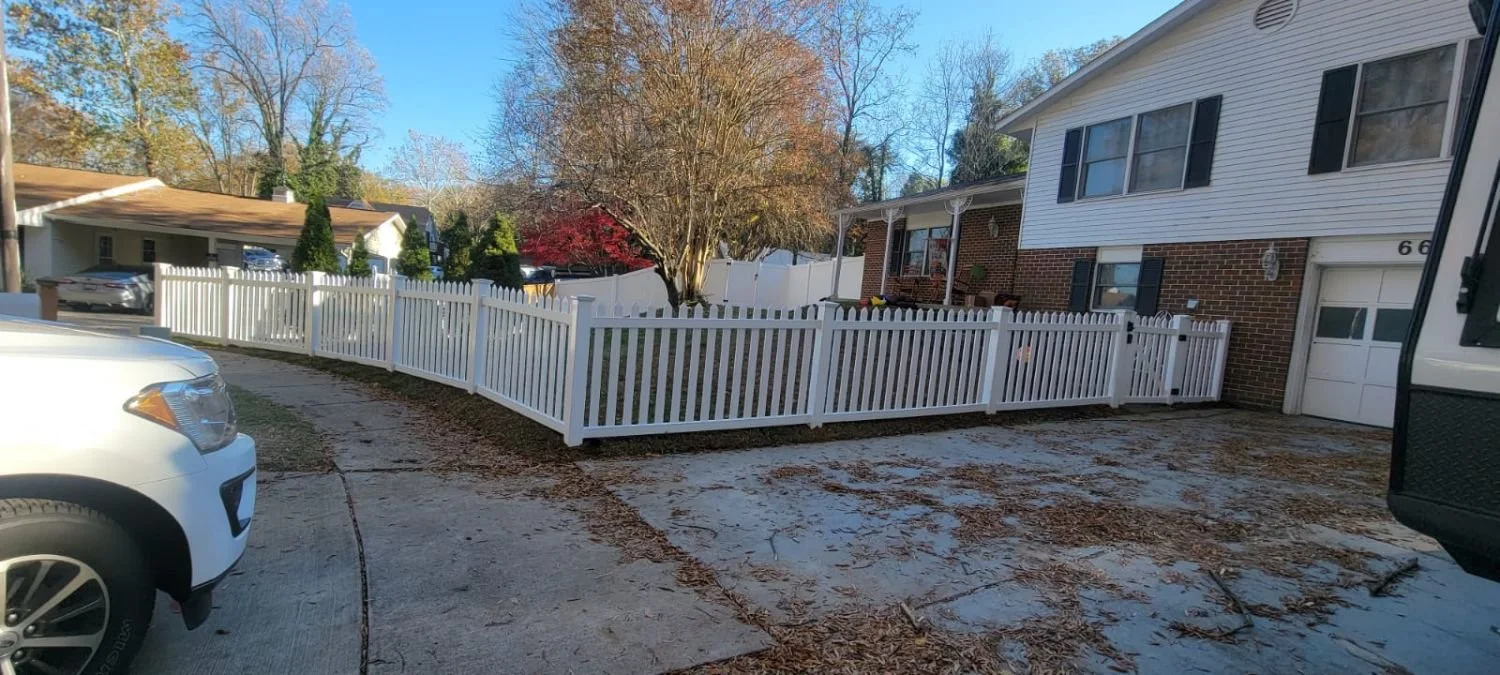 🦀 Completed Fence Pictures - Maryland Decking - Decks, Patios, and Fencing