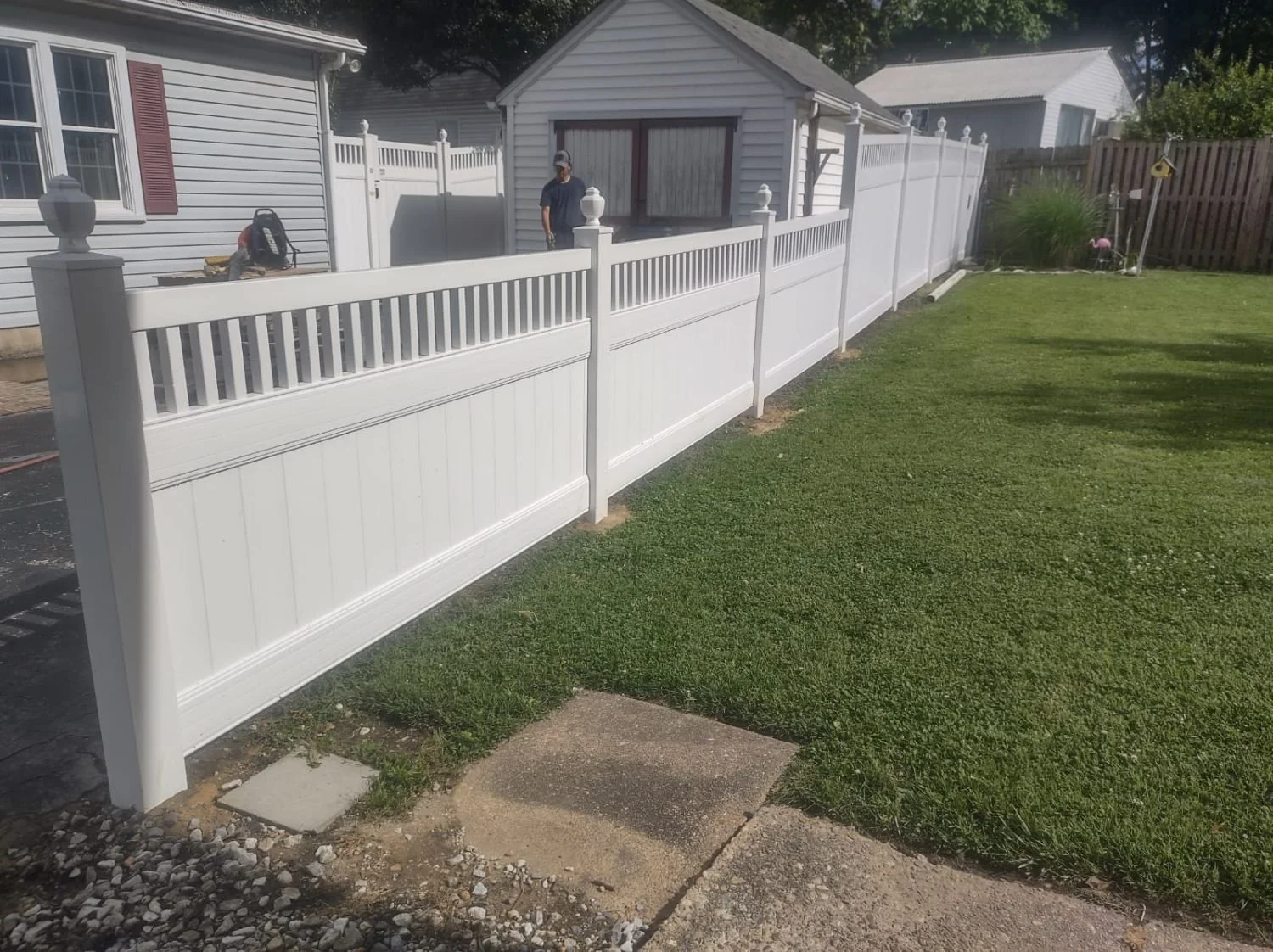 🦀 Custom Fence Pictures - Maryland Decking - Decks, Patios, and Fencing