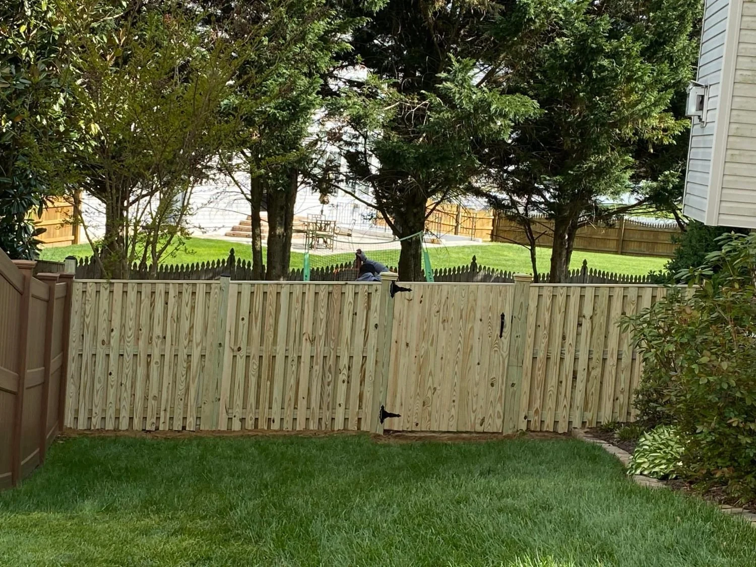 🦀 Wood Fence Pictures - Maryland Decking - Decks, Patios, and Fencing