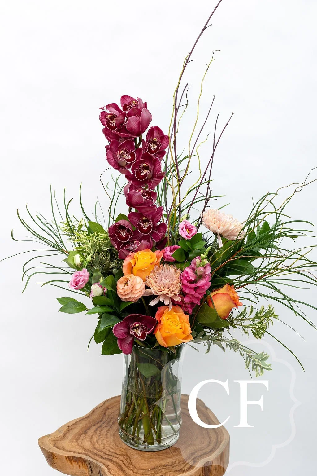 Whimsical Wood Box Display — Charmed Flowers | Waterloo Florist | Buy ...