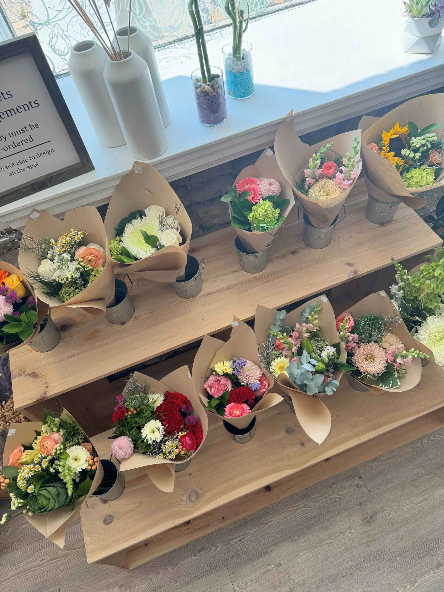 Pick Ups/Grab + go Flowers in Waterloo — Charmed Flowers | Waterloo ...