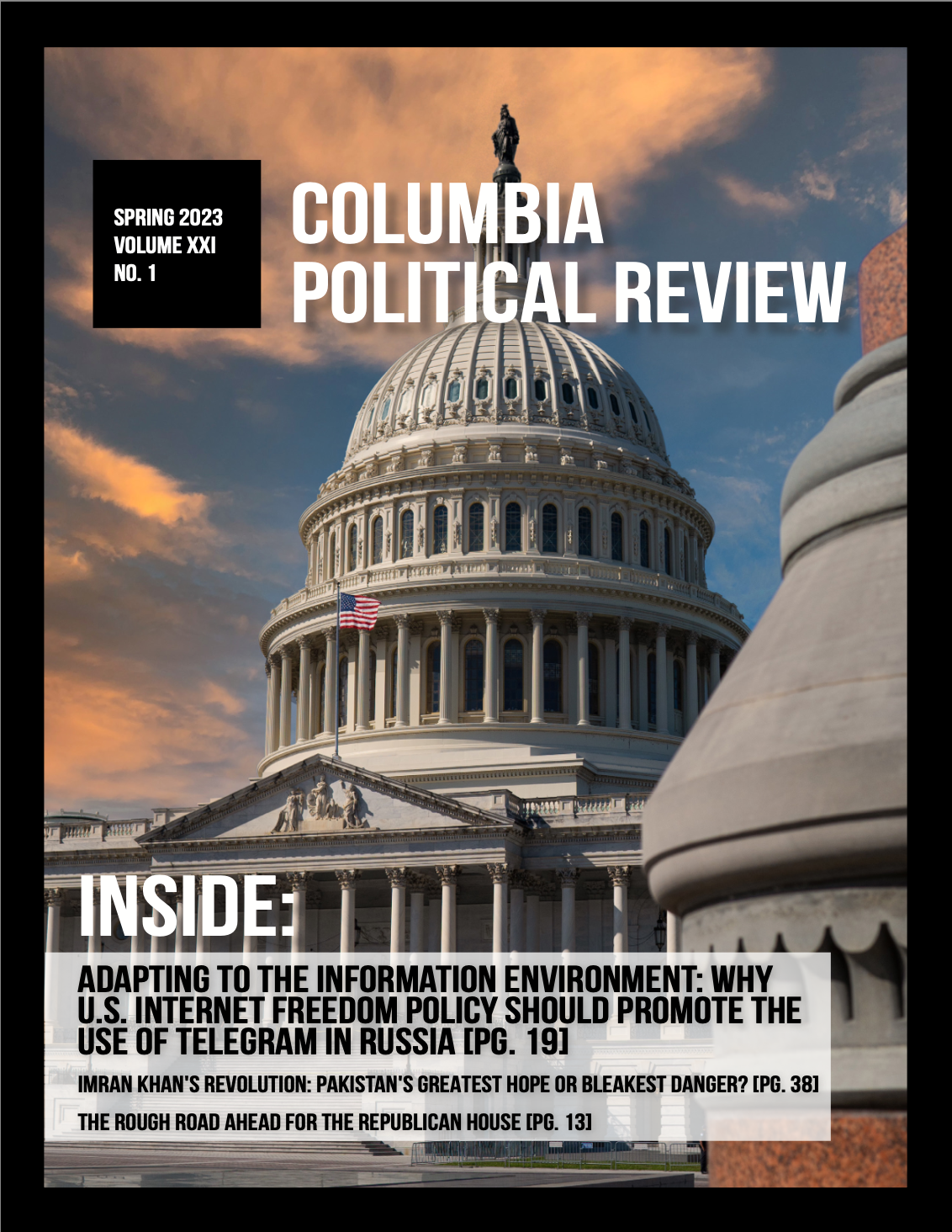Print Edition — Columbia Political Review