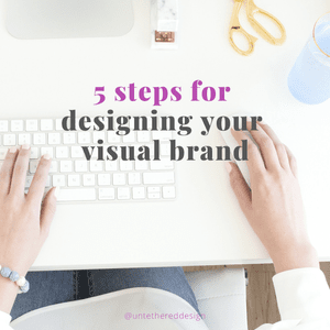 5 steps for designing your visual brand — Untethered Design Studio, LLC