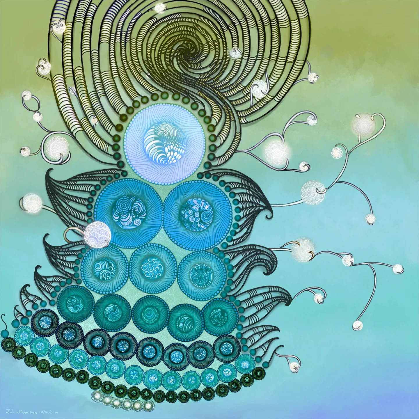 2014 — Art by Julia Hamilton