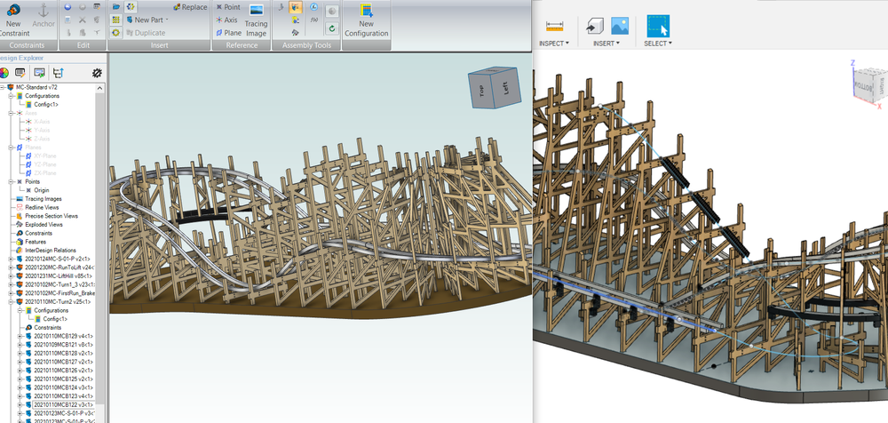 New Design Programs — The Roller Coaster Project