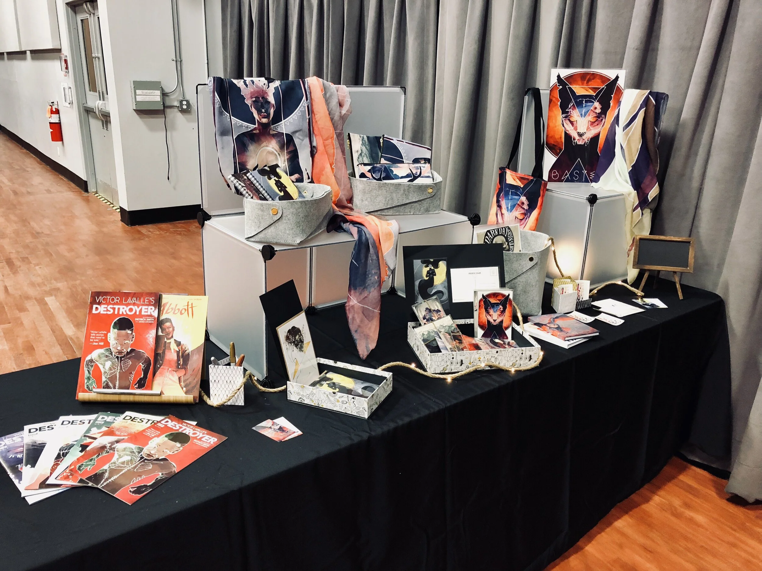 How to Design a Booth for Artist Alley — Micaela Dawn