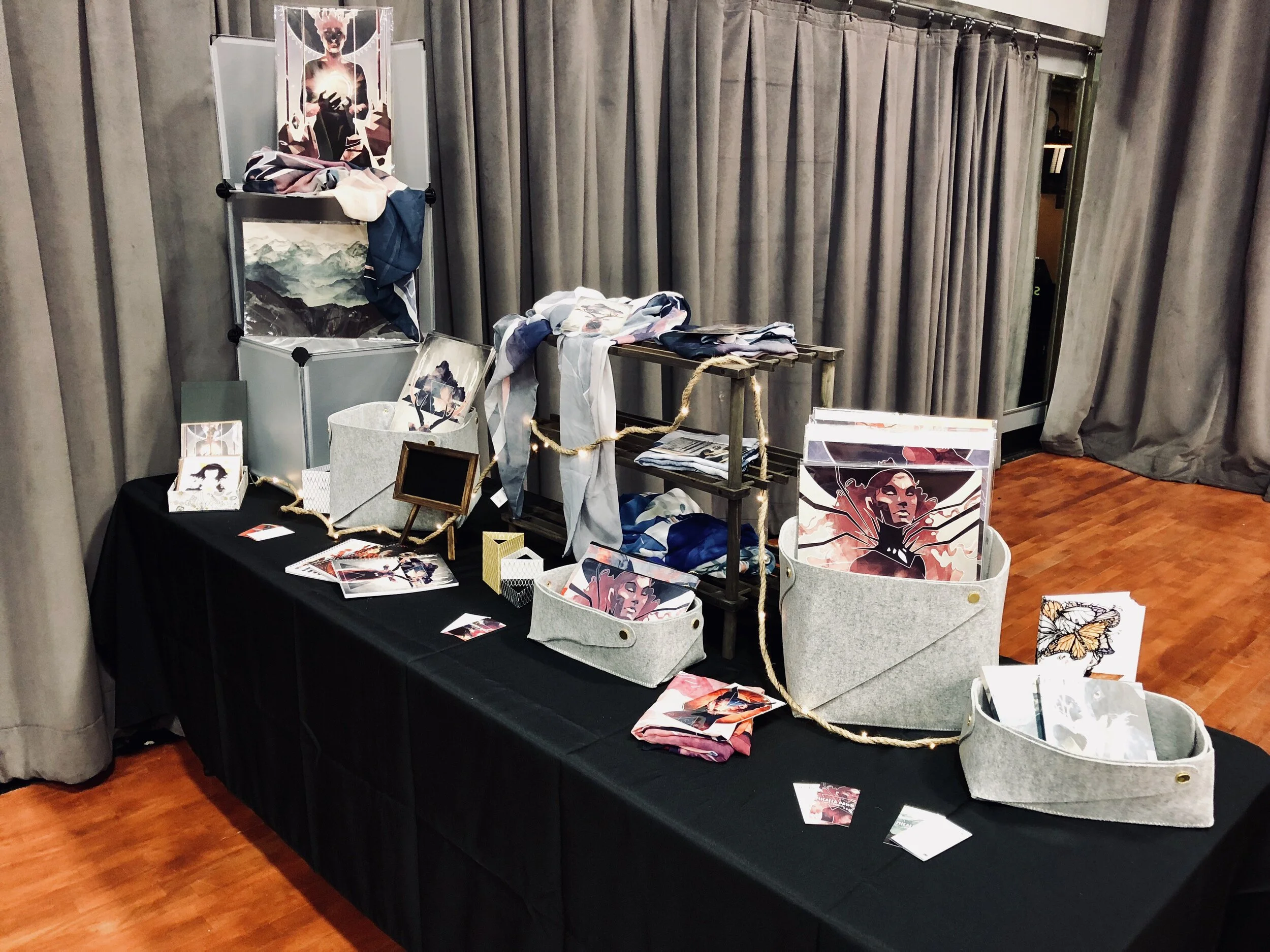 How to Design a Booth for Artist Alley — Micaela Dawn