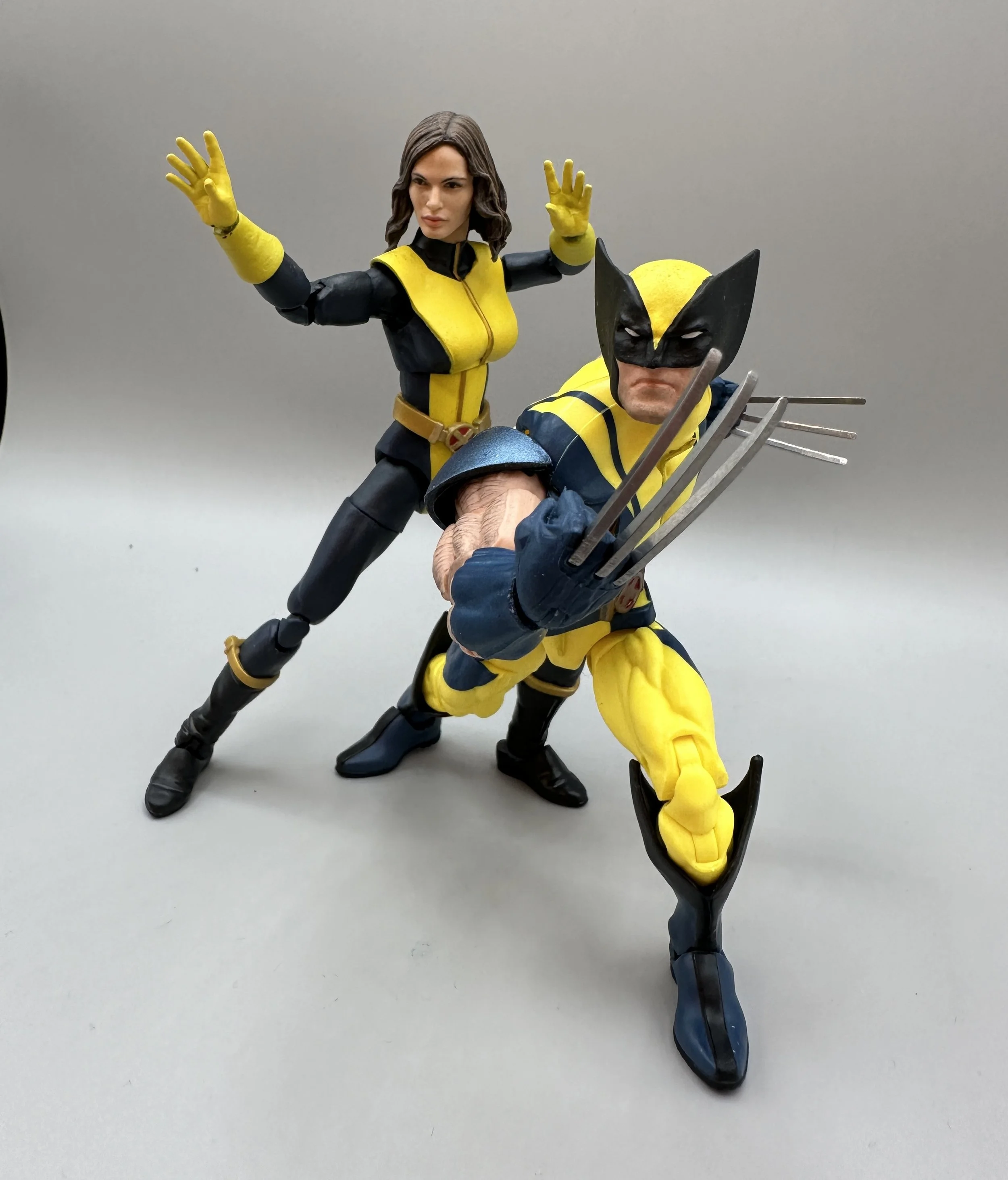 Astonishing Kitty Pryde & Wolverine — customs by matchu
