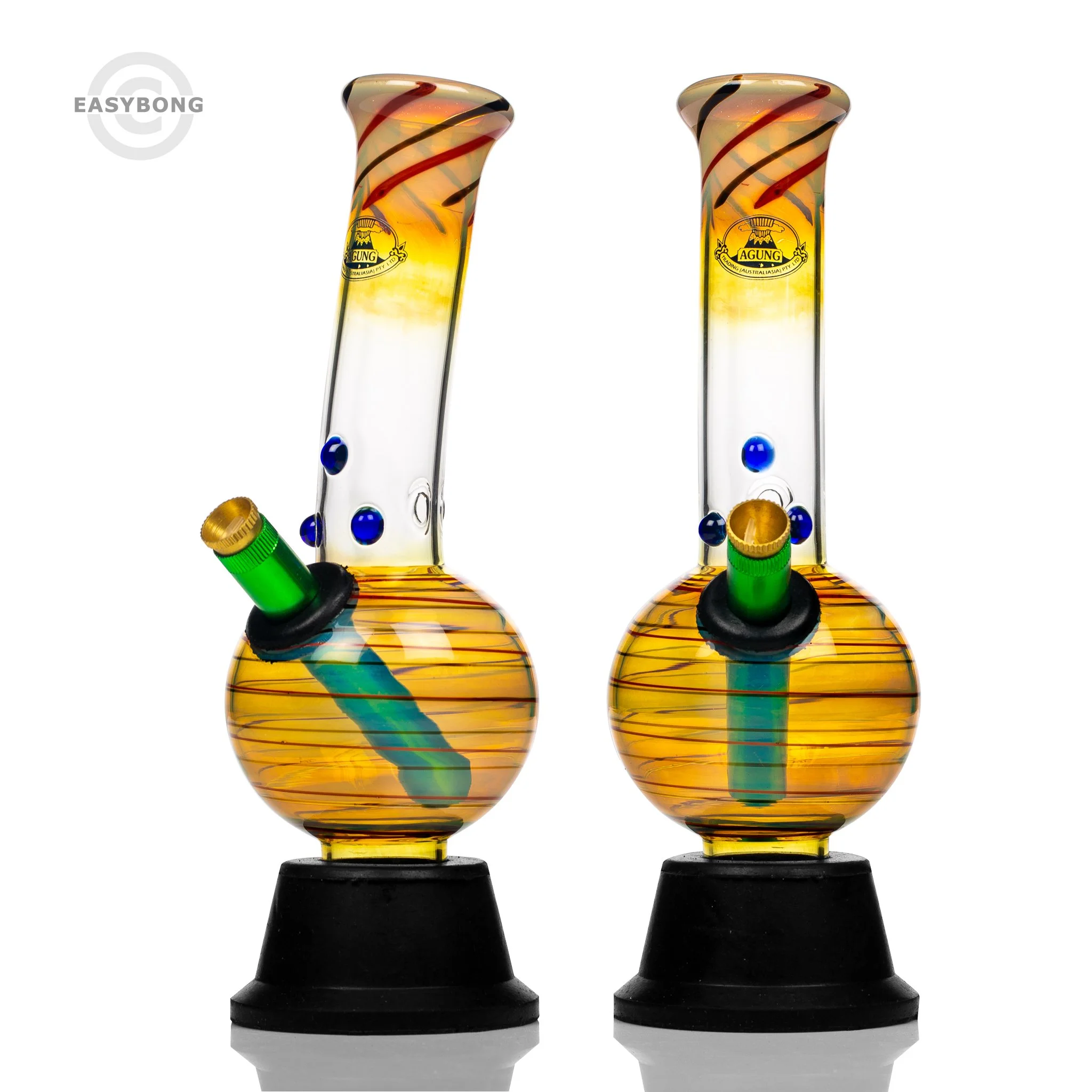 Agung Fumed Glass Bongs — OZISM AUSTRALIA