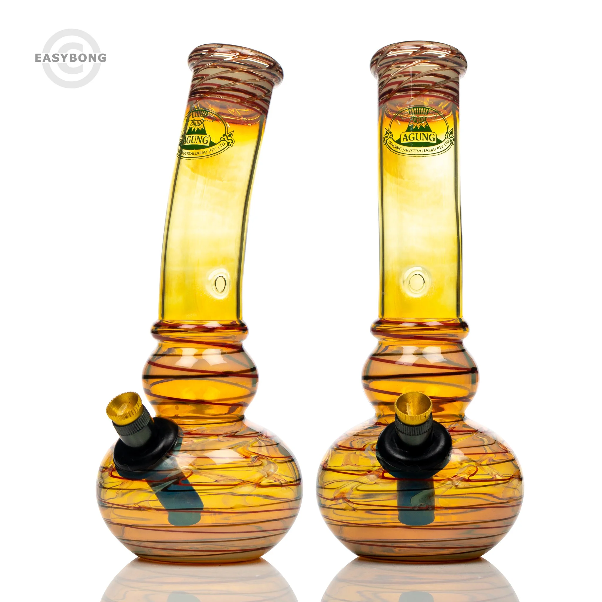 Agung Fumed Glass Bongs — OZISM AUSTRALIA