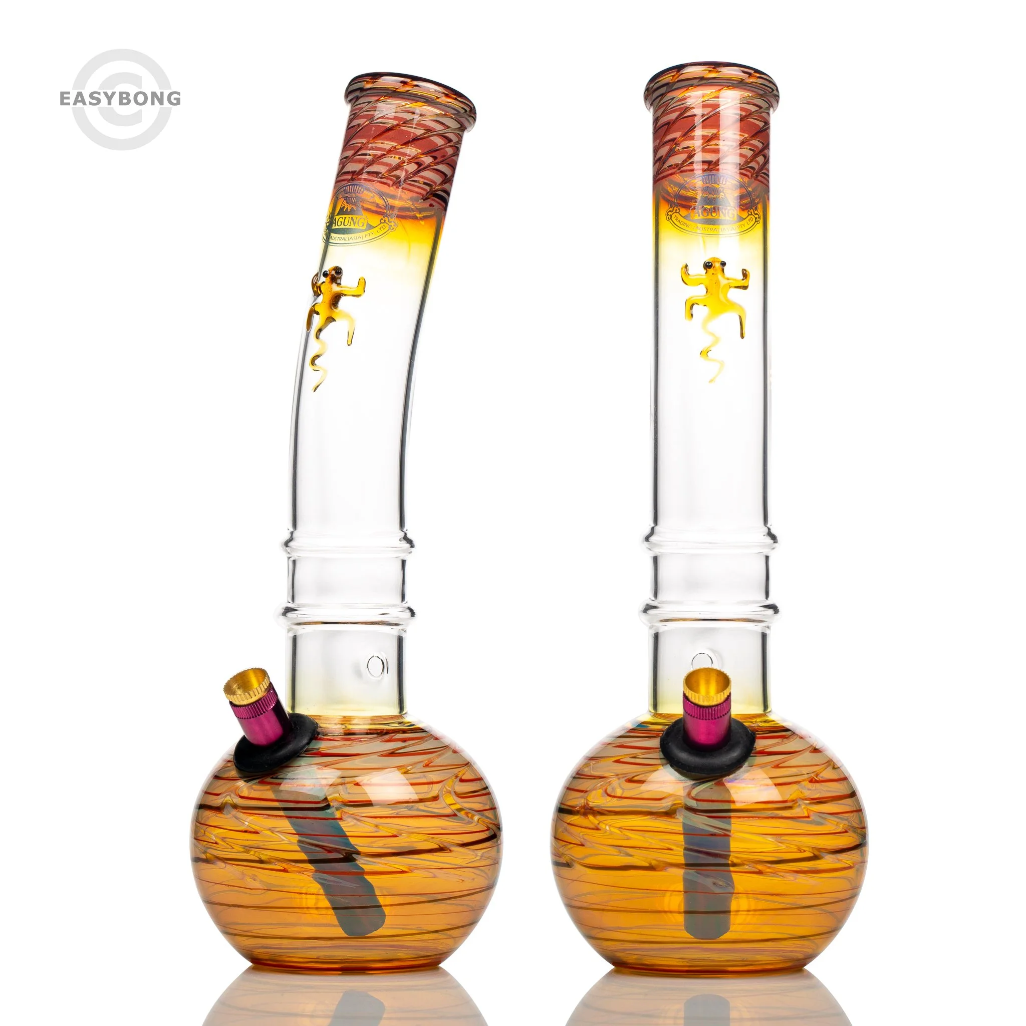 Agung Fumed Glass Bongs — OZISM AUSTRALIA