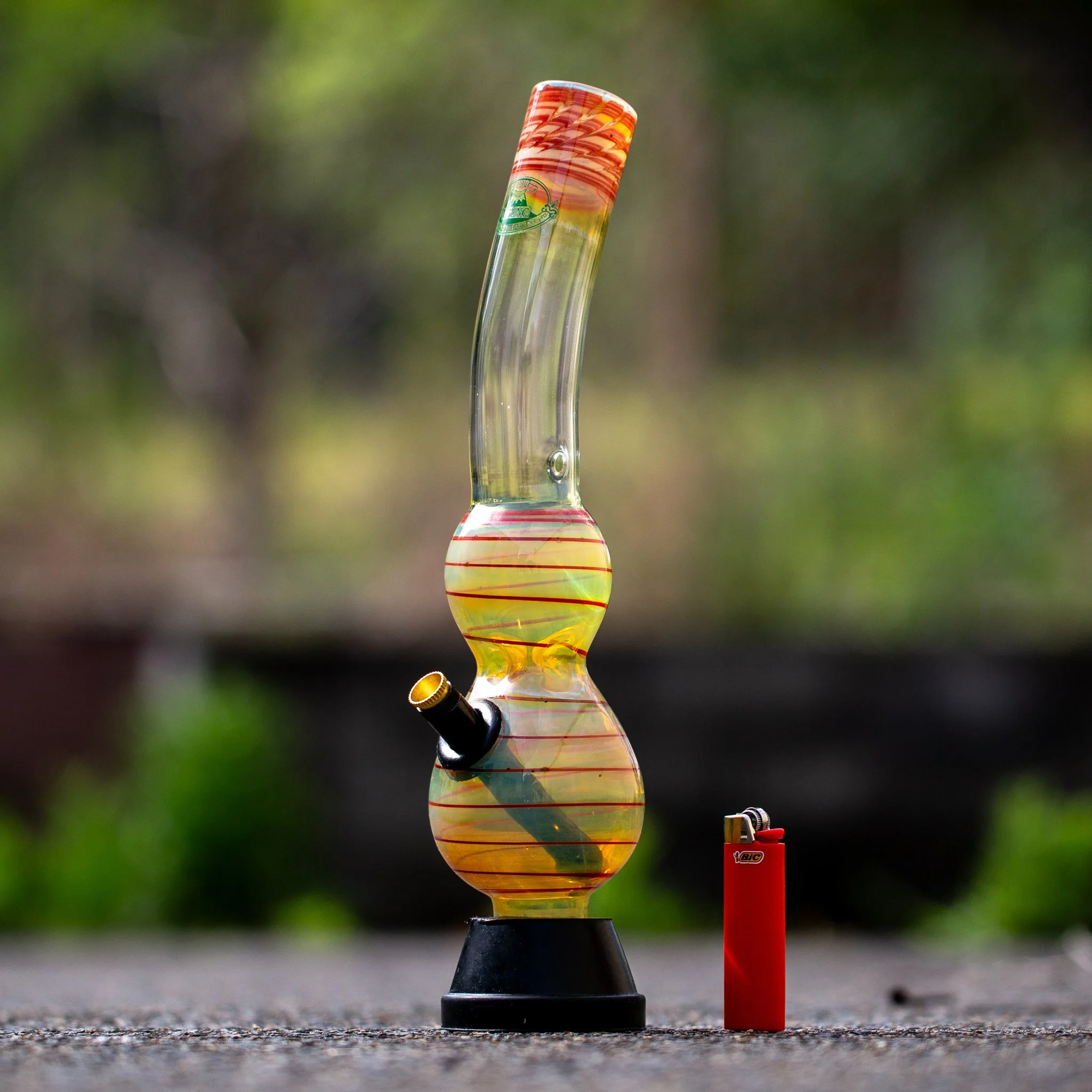 Agung Fumed Glass Bongs — OZISM AUSTRALIA
