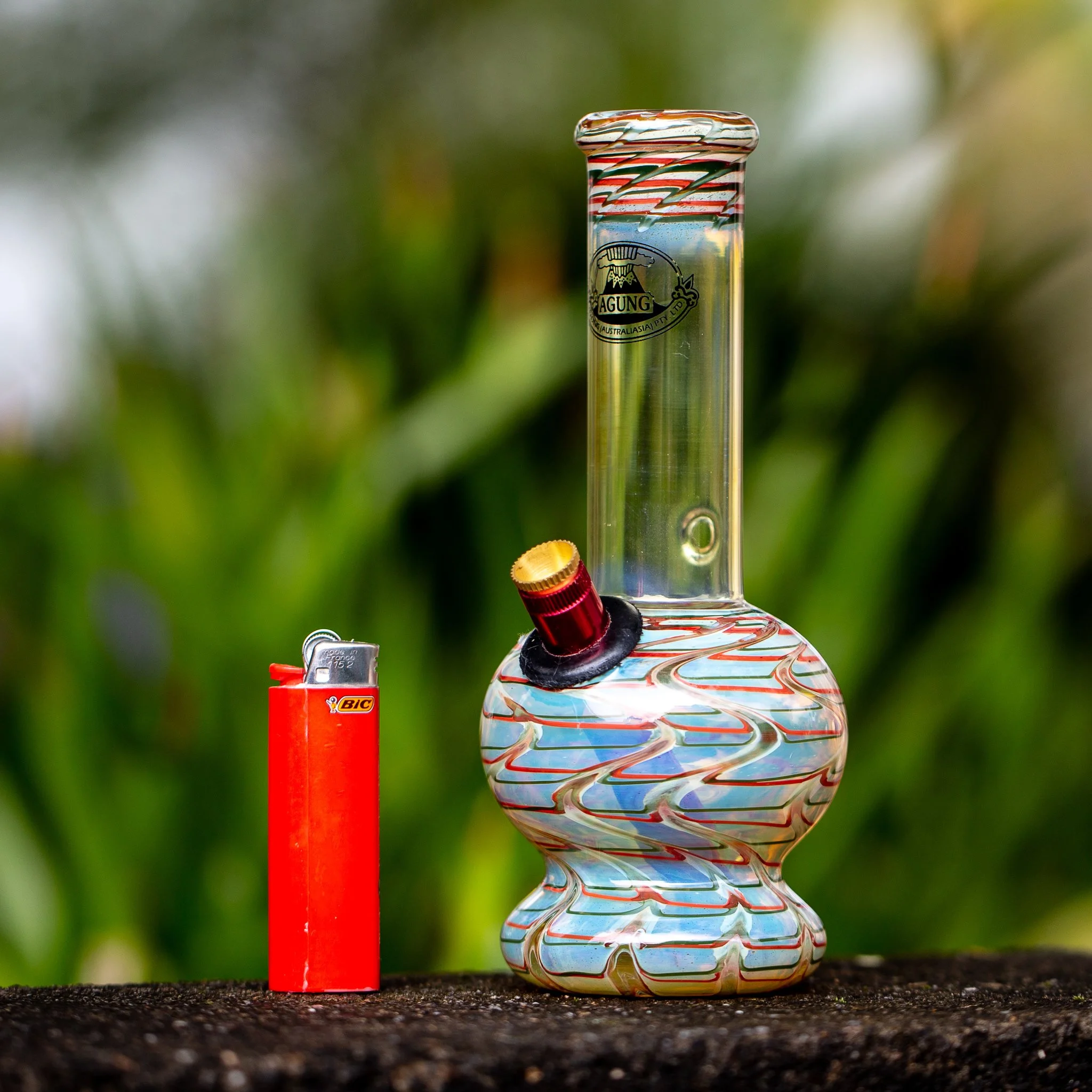 Agung Fumed Glass Bongs — OZISM AUSTRALIA