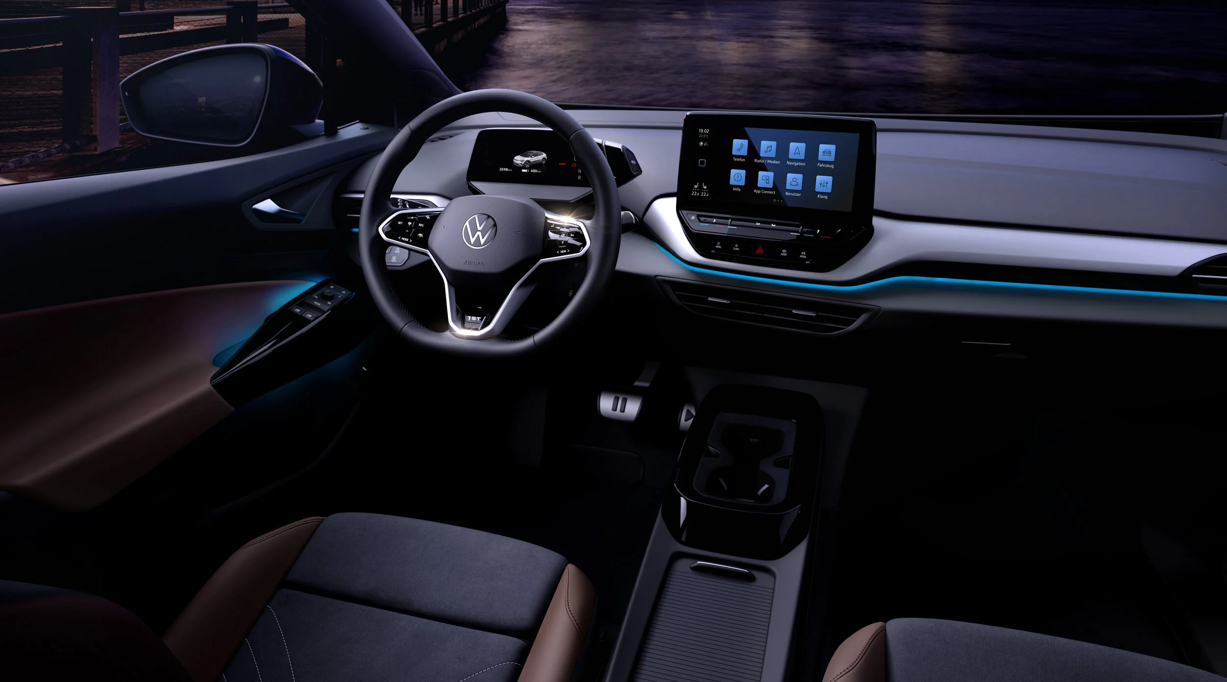 The interior of the new VW ID.4