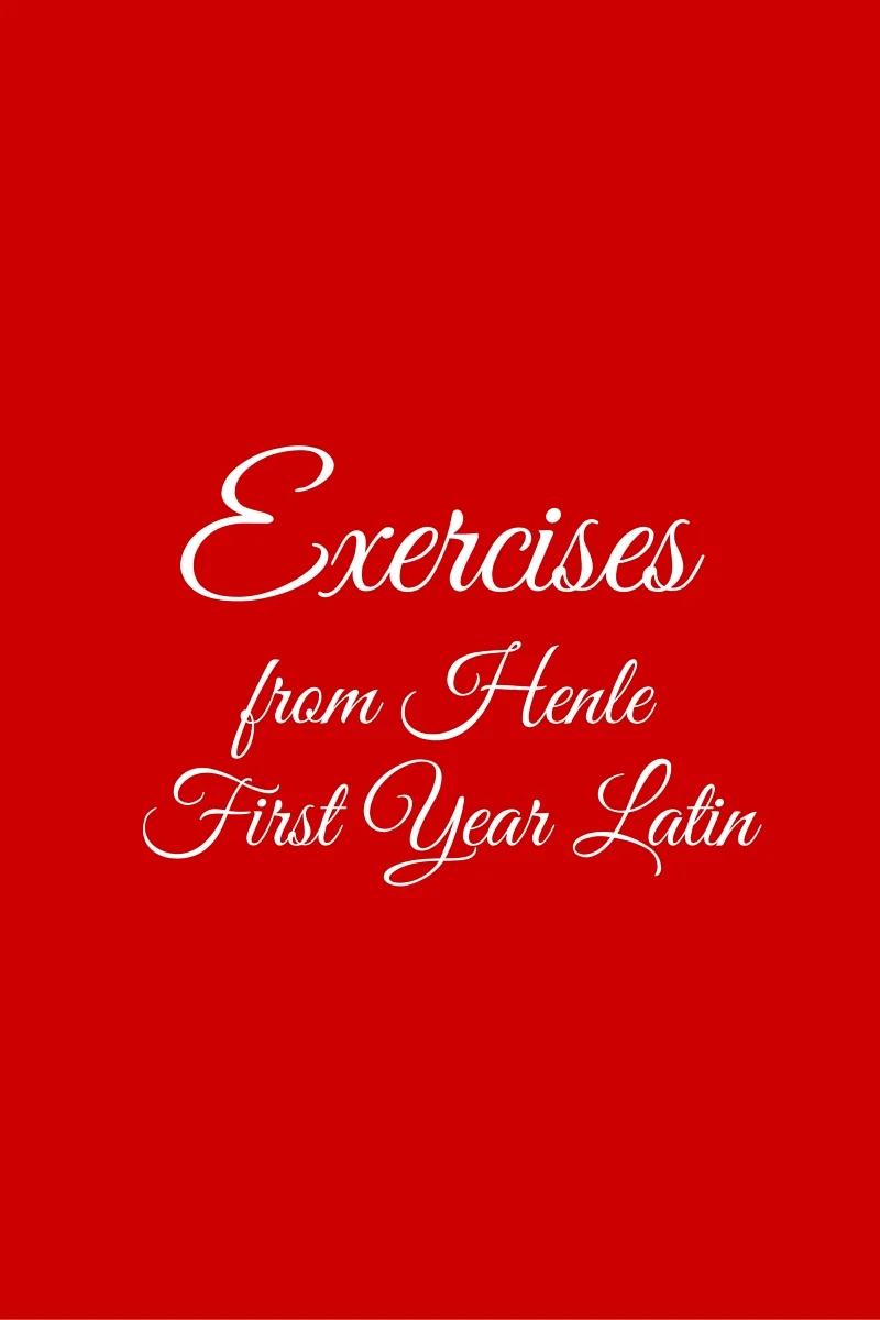 Bonus Materials — Magistra Jones Latin Instruction