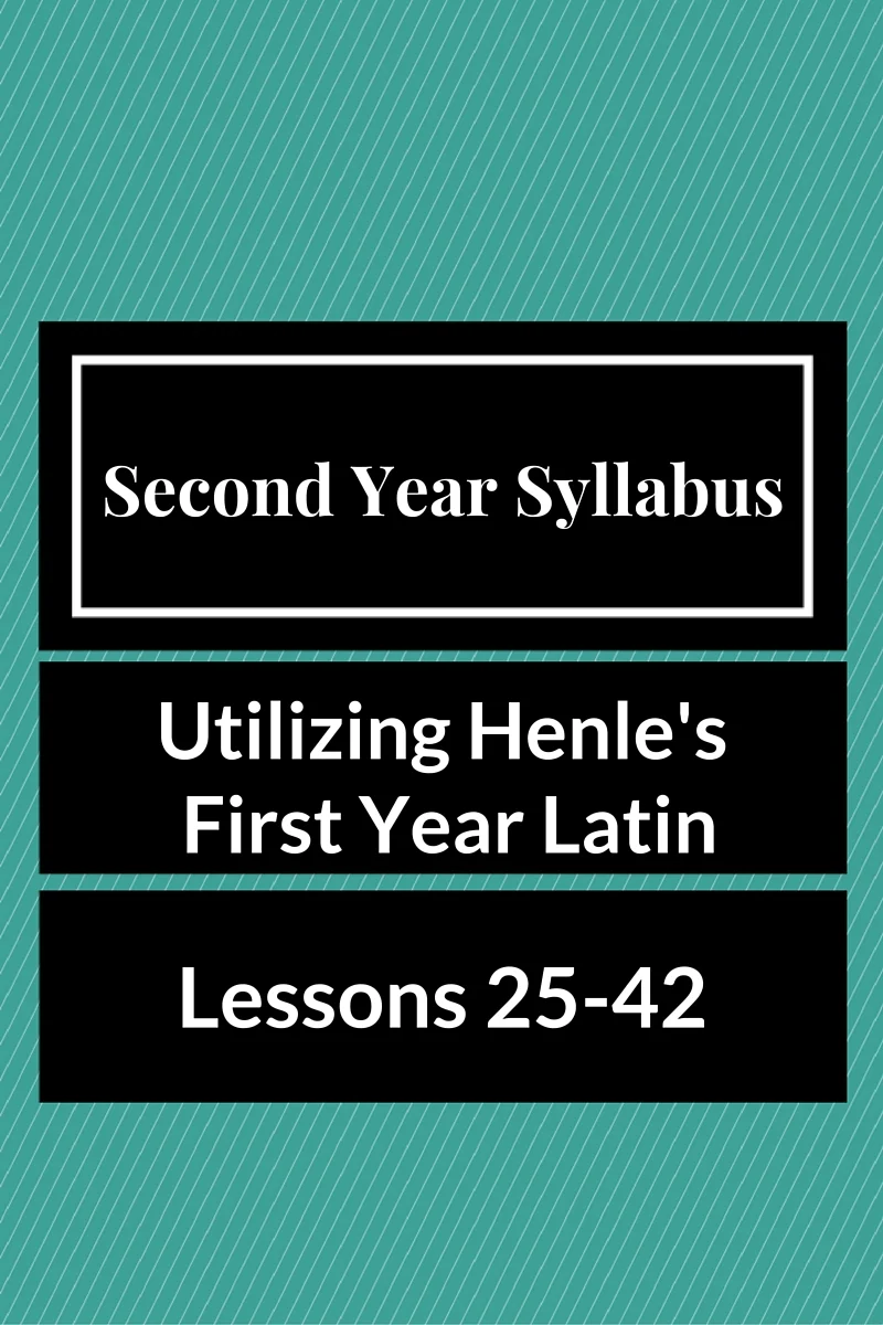Bonus Materials — Magistra Jones Latin Instruction