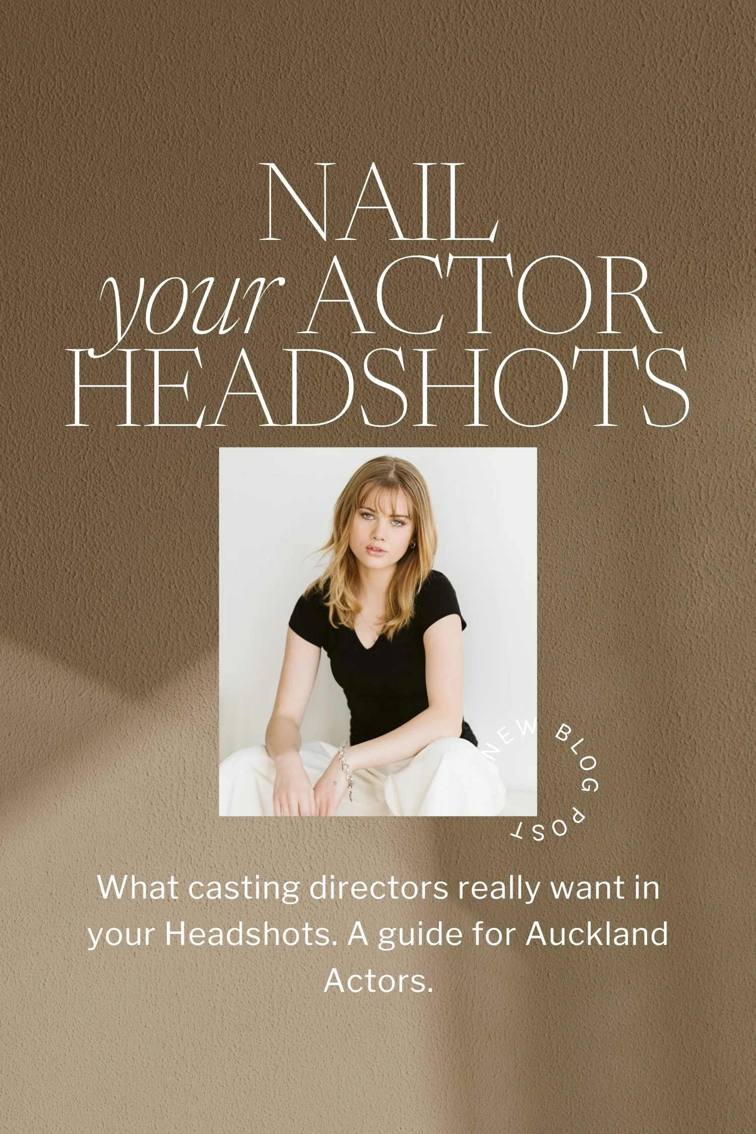 7 Tips for Actor's Headshots that stand out from the crowd