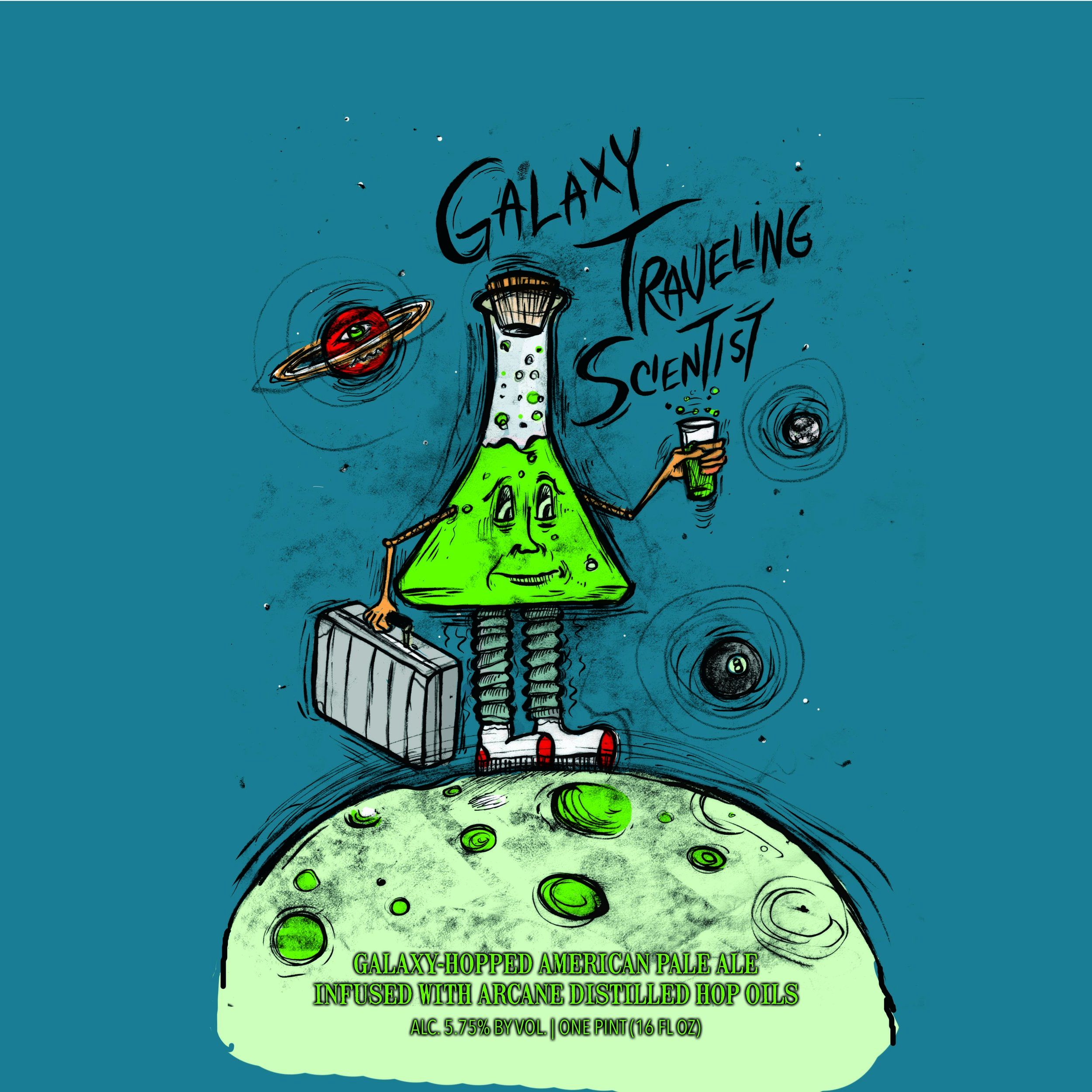 Galaxy Traveling Scientist — Hop Butcher For The World