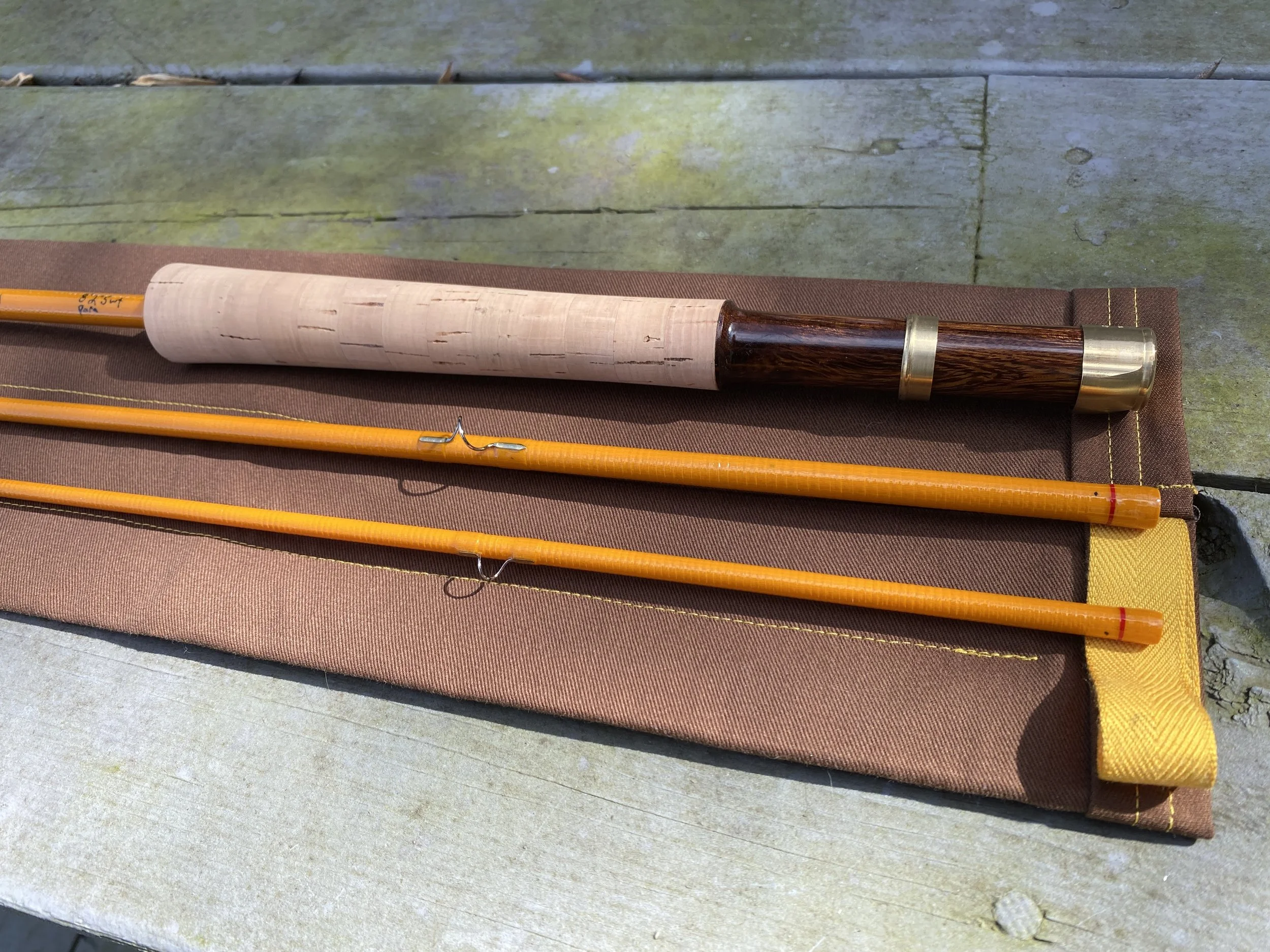 8'2" 5wt Parabolic #16-22 desert ironwood — C. Barclay Fly Rod Co.