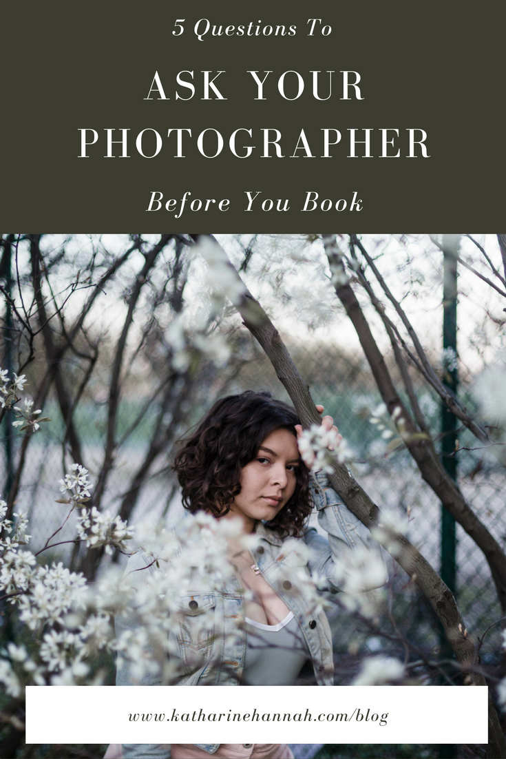 5 Questions to Ask Your Photographer Before You Book — Chicago Personal ...