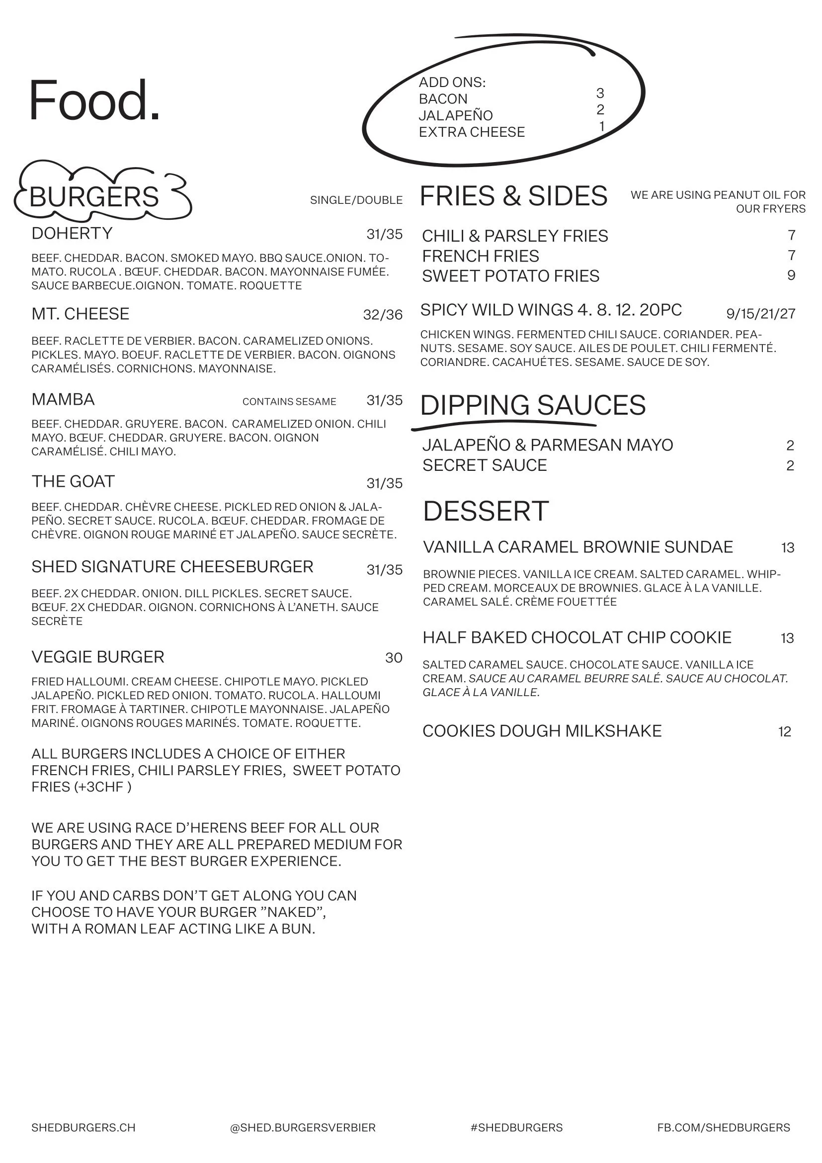 Shed | Hamburger restaurant with a twist
