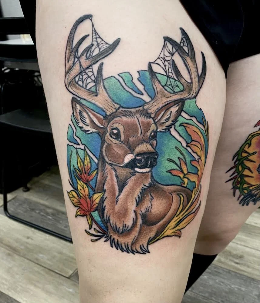 Mule Deer Tattoo