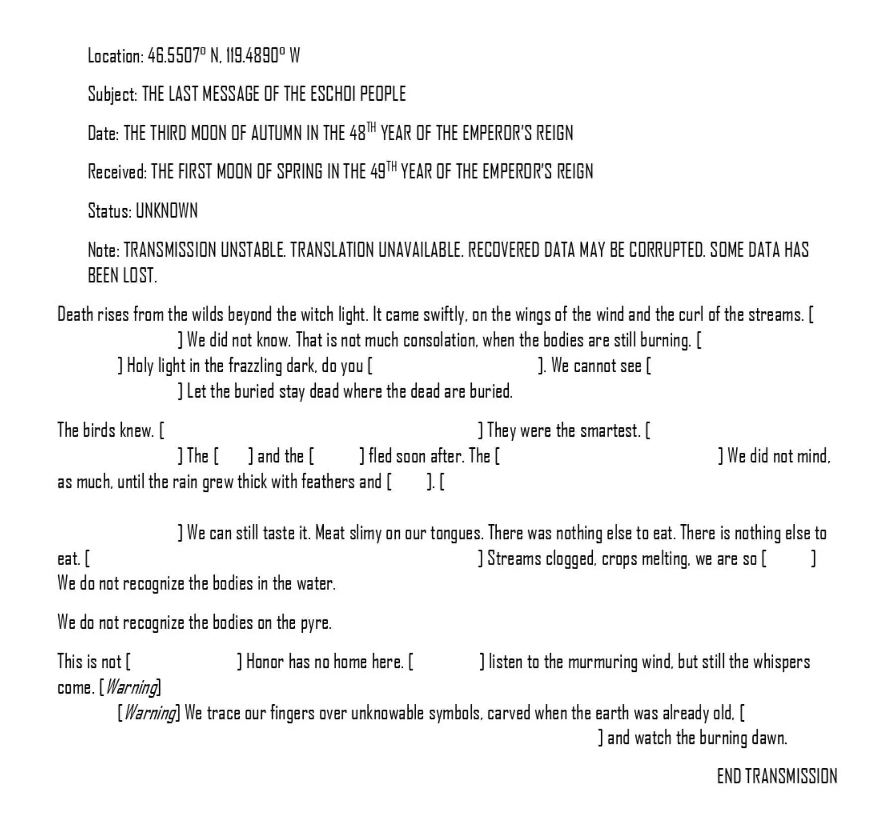 Hot Poetry 2025 Honorable Mentions — Hanford Challenge