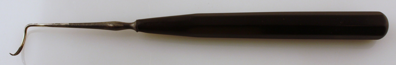 Peaslee’s Perineum Needles (right and left) — The Tizzano Museum