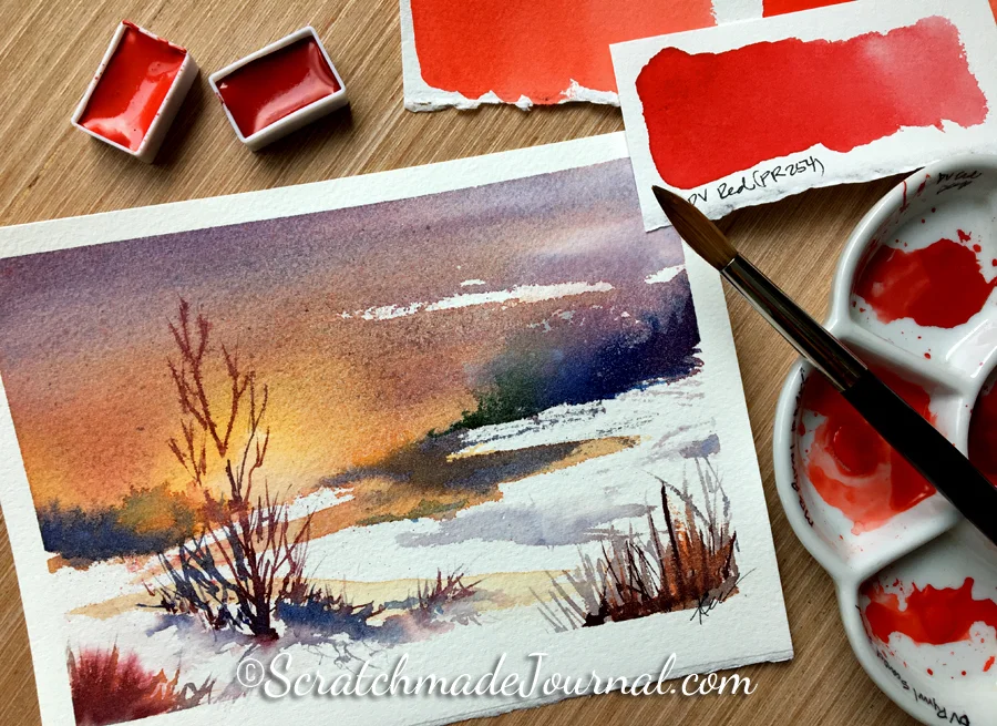 Set of 40 Watercolor Paste Sample Stickers Paper Paper & Party Supplies ...