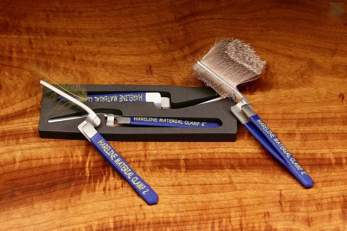 Hareline Material Clamp Sets — Panfish On The Fly