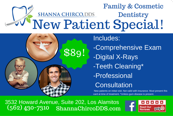 New Patient Teeth Cleaning Special & Dental X-Rays Specials — Shanna ...
