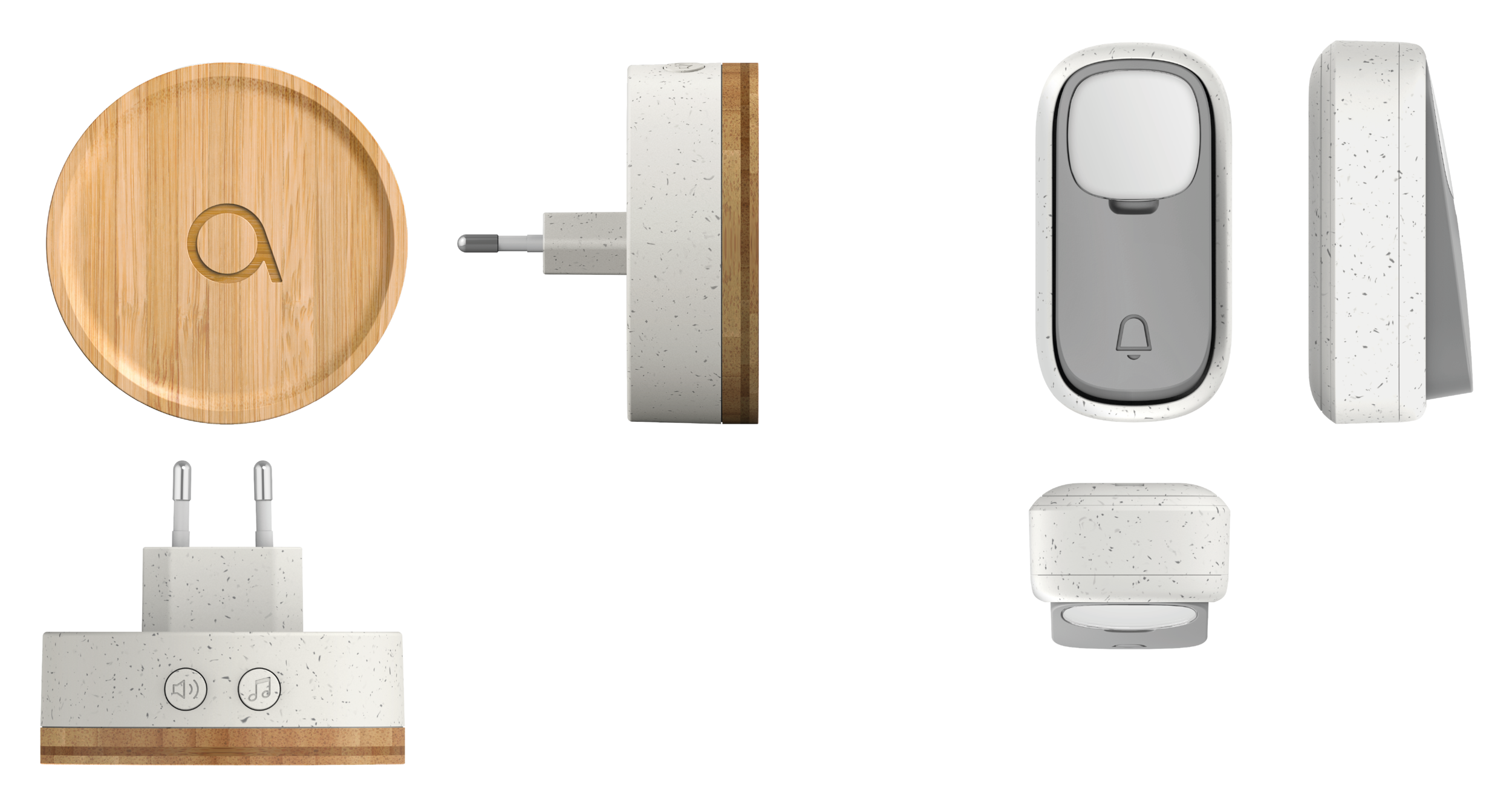 Avidsen Bamboo Kinetic Doorbell — Maxime Parsa
