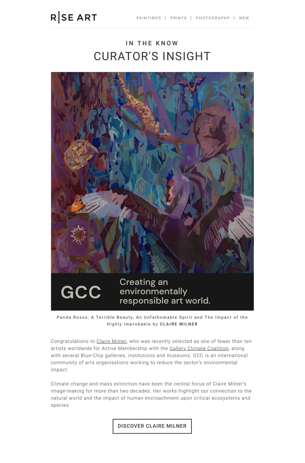 CLAIRE MILNER ART - Claire Milner Contemporary Art