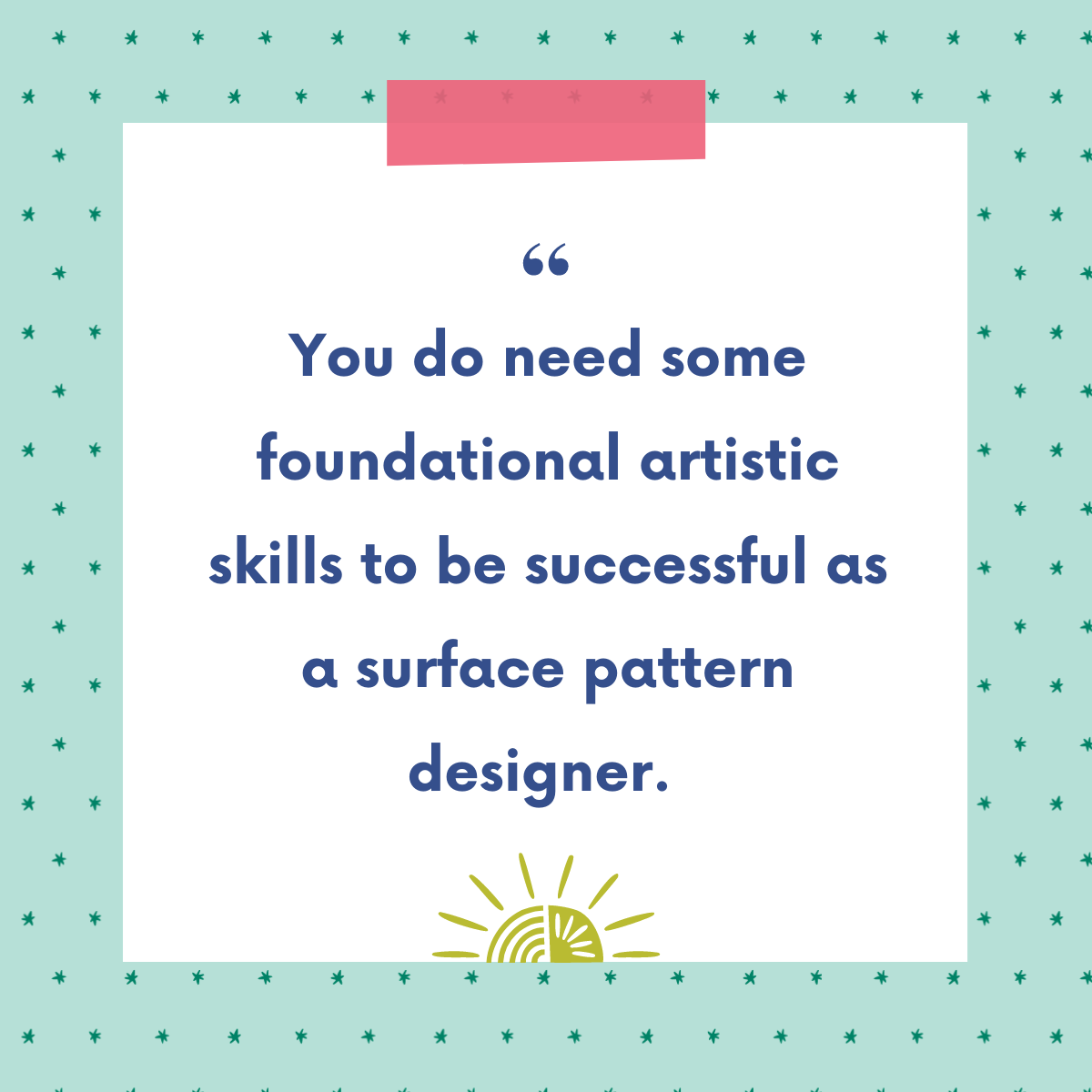 Becoming a Surface Pattern Designer: Do You Need to Be Able to Draw ...