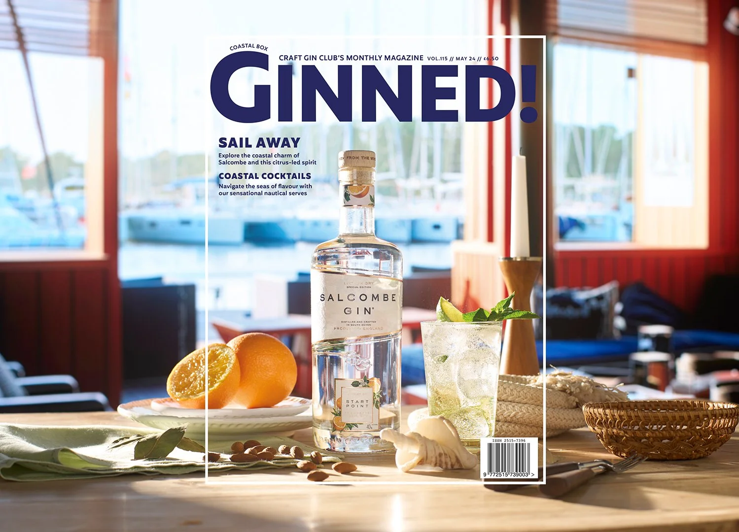 2024 GINNED! Magazine Cover - Craft Gin Club