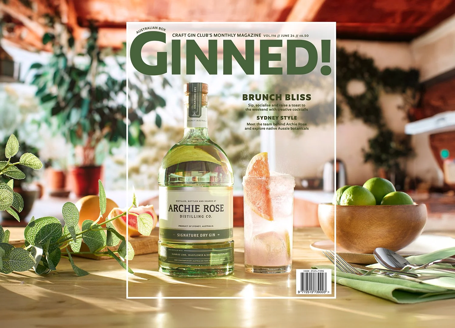 2024 GINNED! Magazine Cover - Craft Gin Club