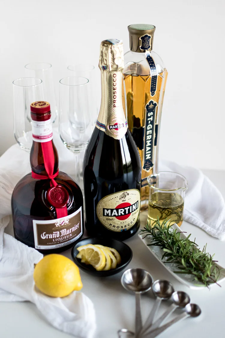 Rosemary & Elderflower Prosecco Cocktail — A Certain Aesthetic