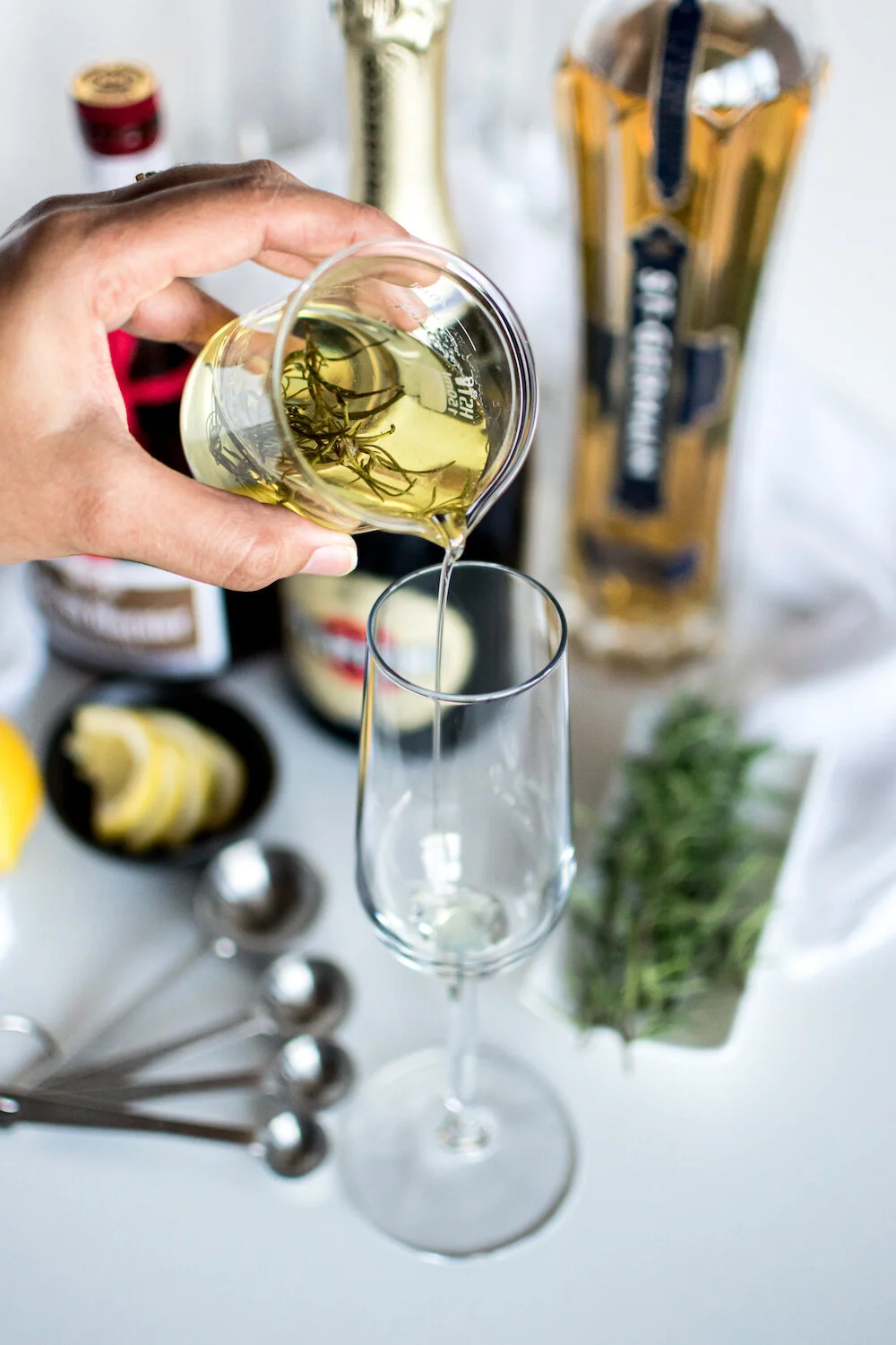 Rosemary & Elderflower Prosecco Cocktail — A Certain Aesthetic