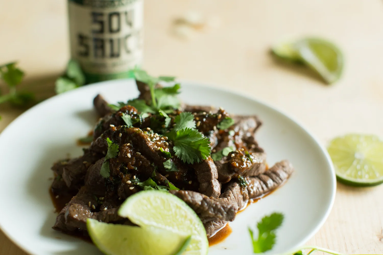 15 Minute Sweet and Spicy Beef — The Fond Life