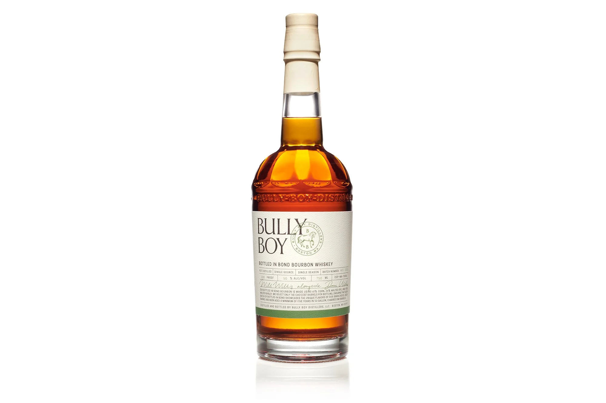 Bottled in Bond Bourbon — Bully Boy Distillers
